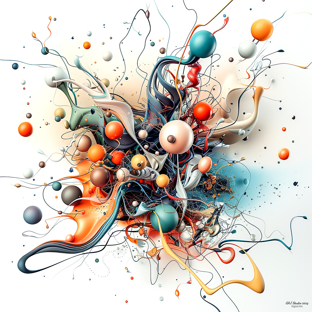 ArtStation - 3D abstracts