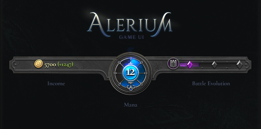 Yaron Granot - Alerium - Game UI