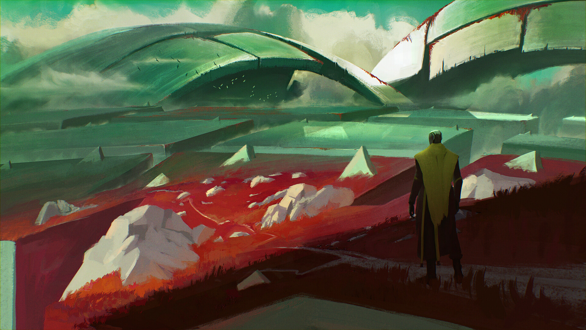 ArtStation - Destiny sketch