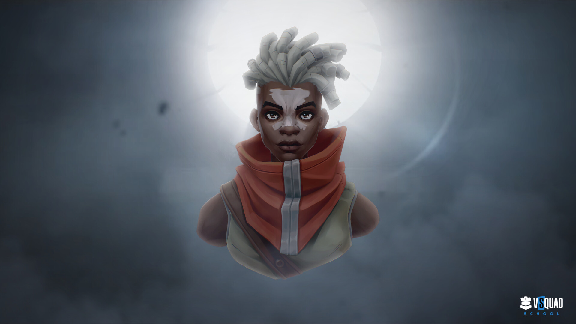 Vsquad studio - HANDPAINTED EKKO TEXTURE (ARCANE) — Tutorial
