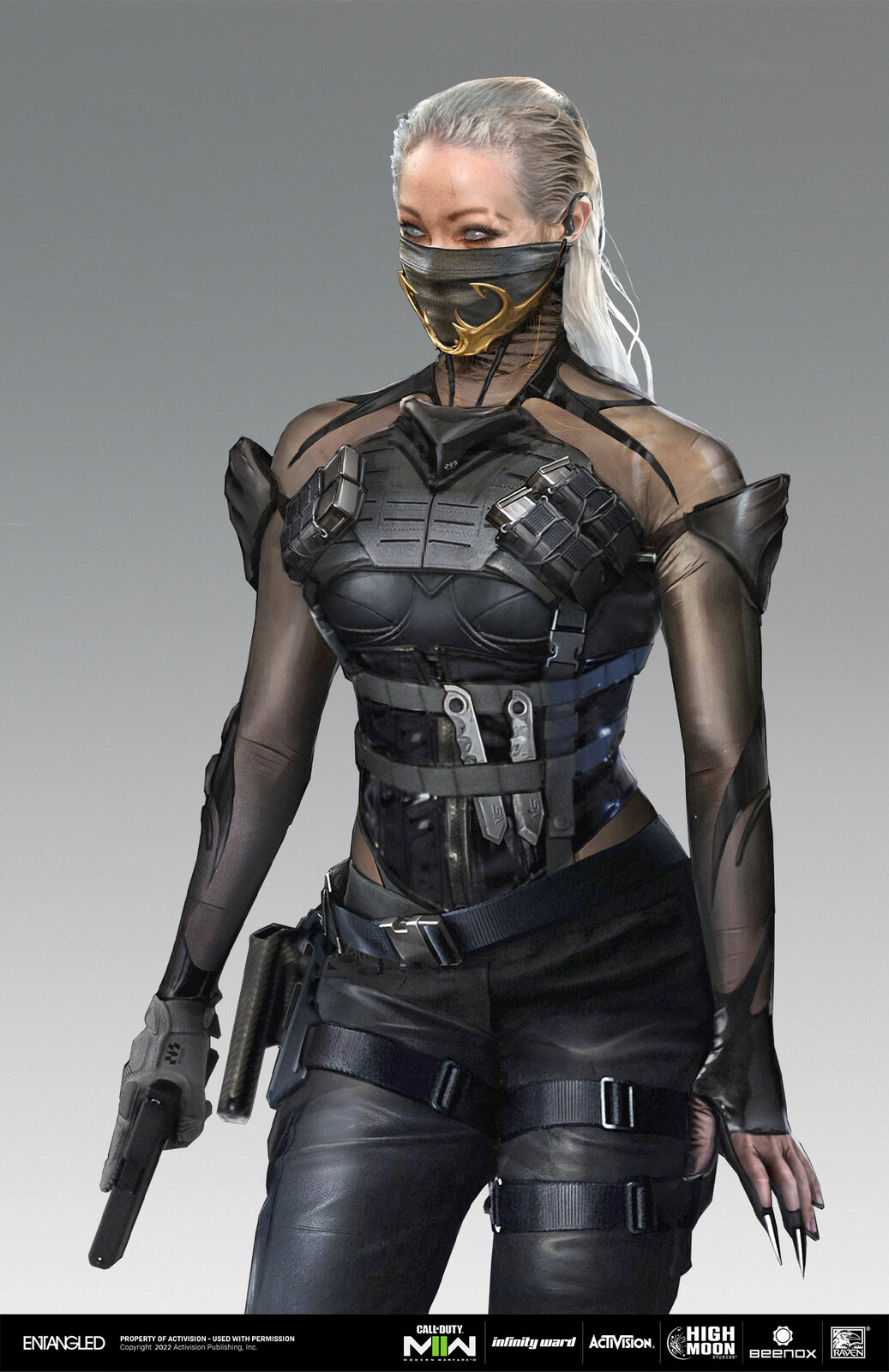 ENTANGLED Studio - Concept Character Art for Call of Duty MW2