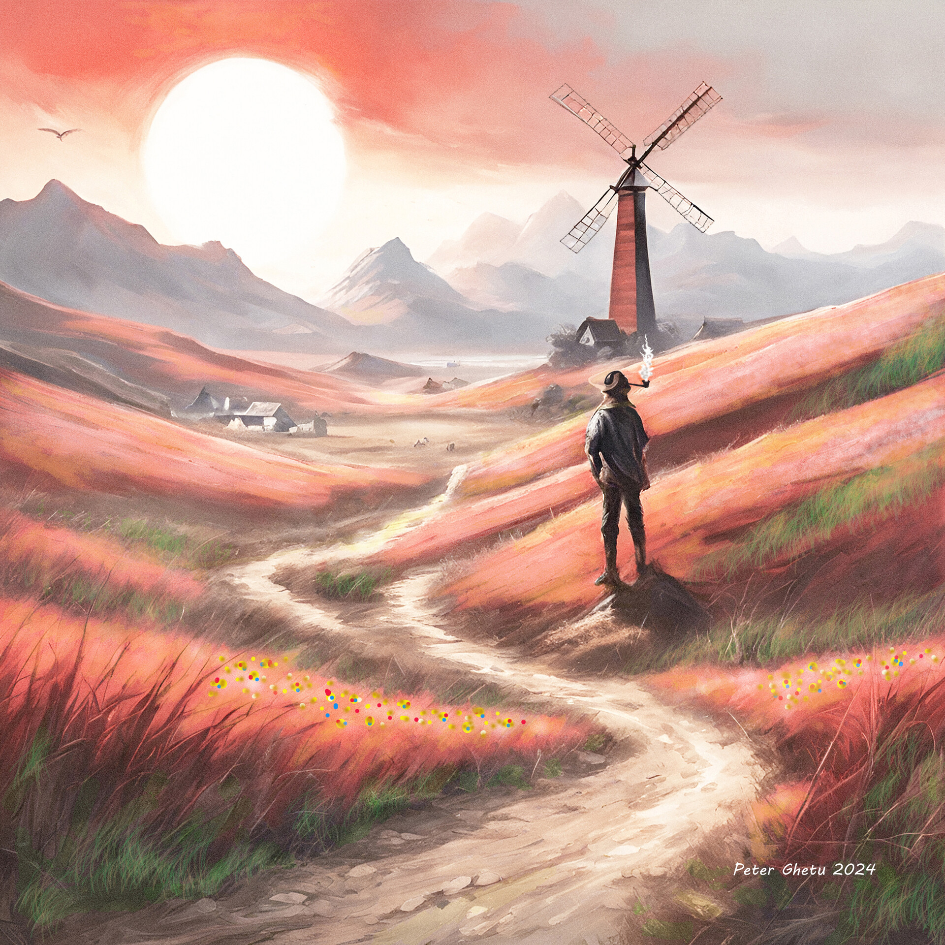 ArtStation - Man With Pipe. by AiPg Ghetu