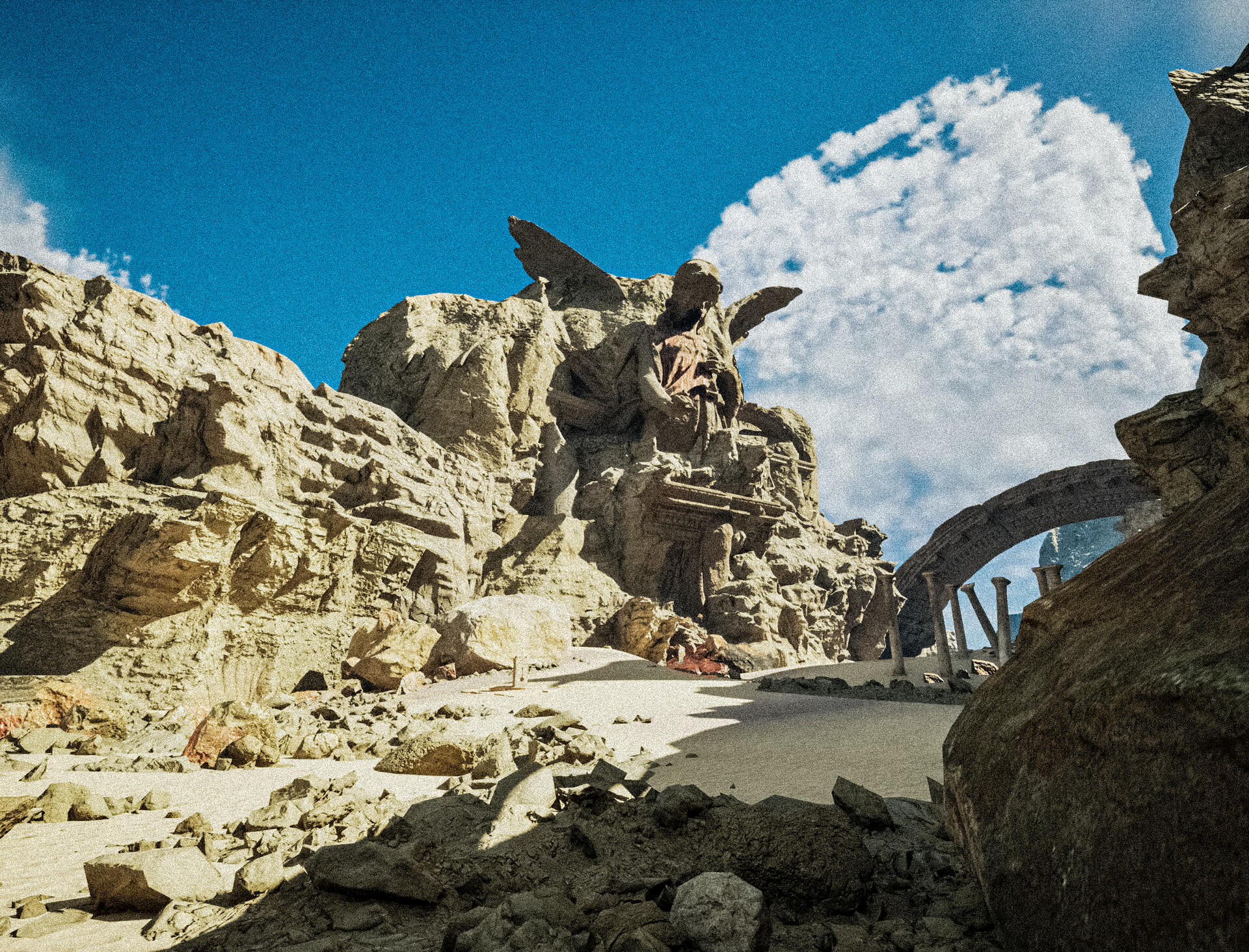 ArtStation - Sand Temple