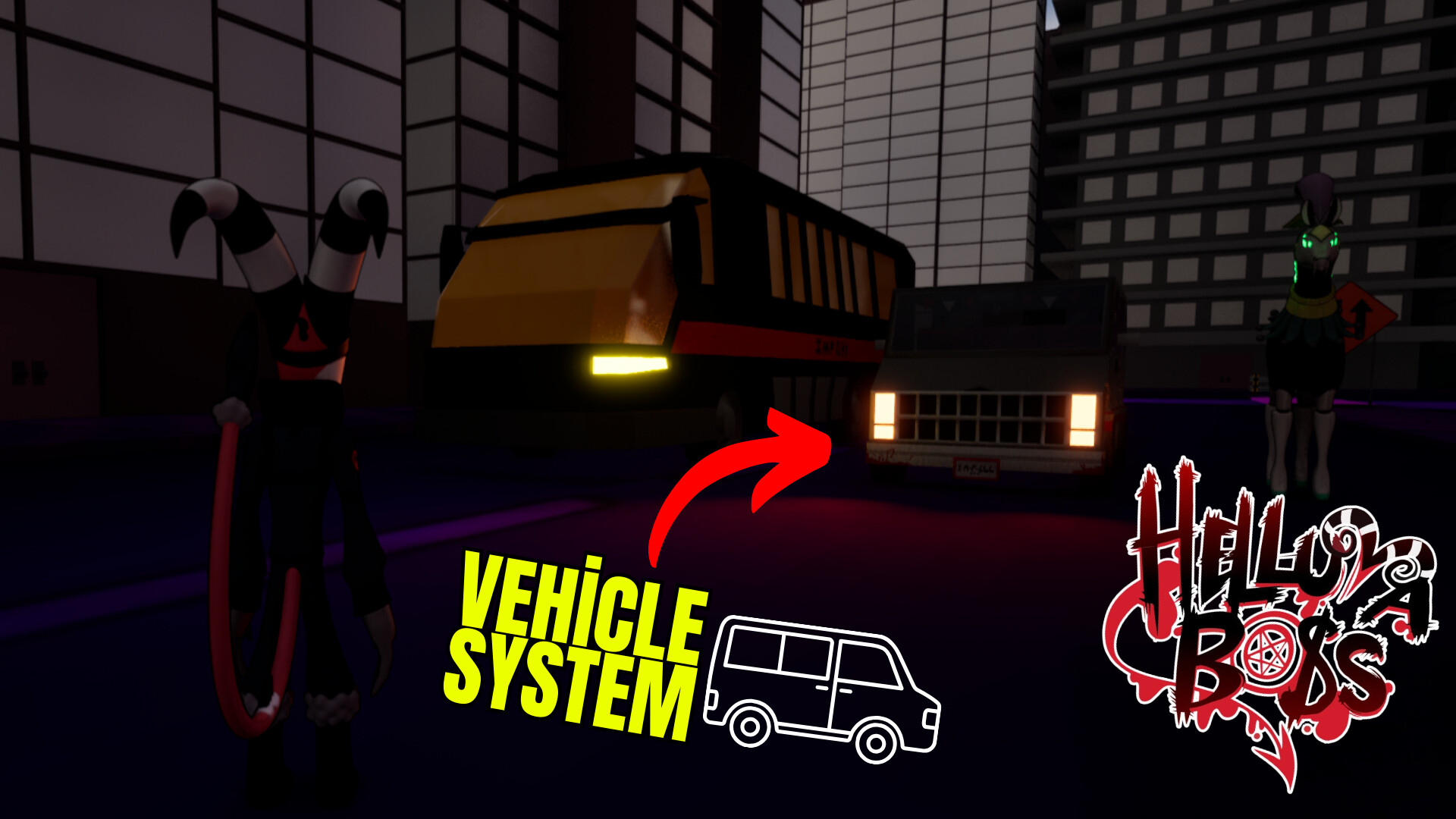 ArtStation - Helluva Boos Game Vehicle System