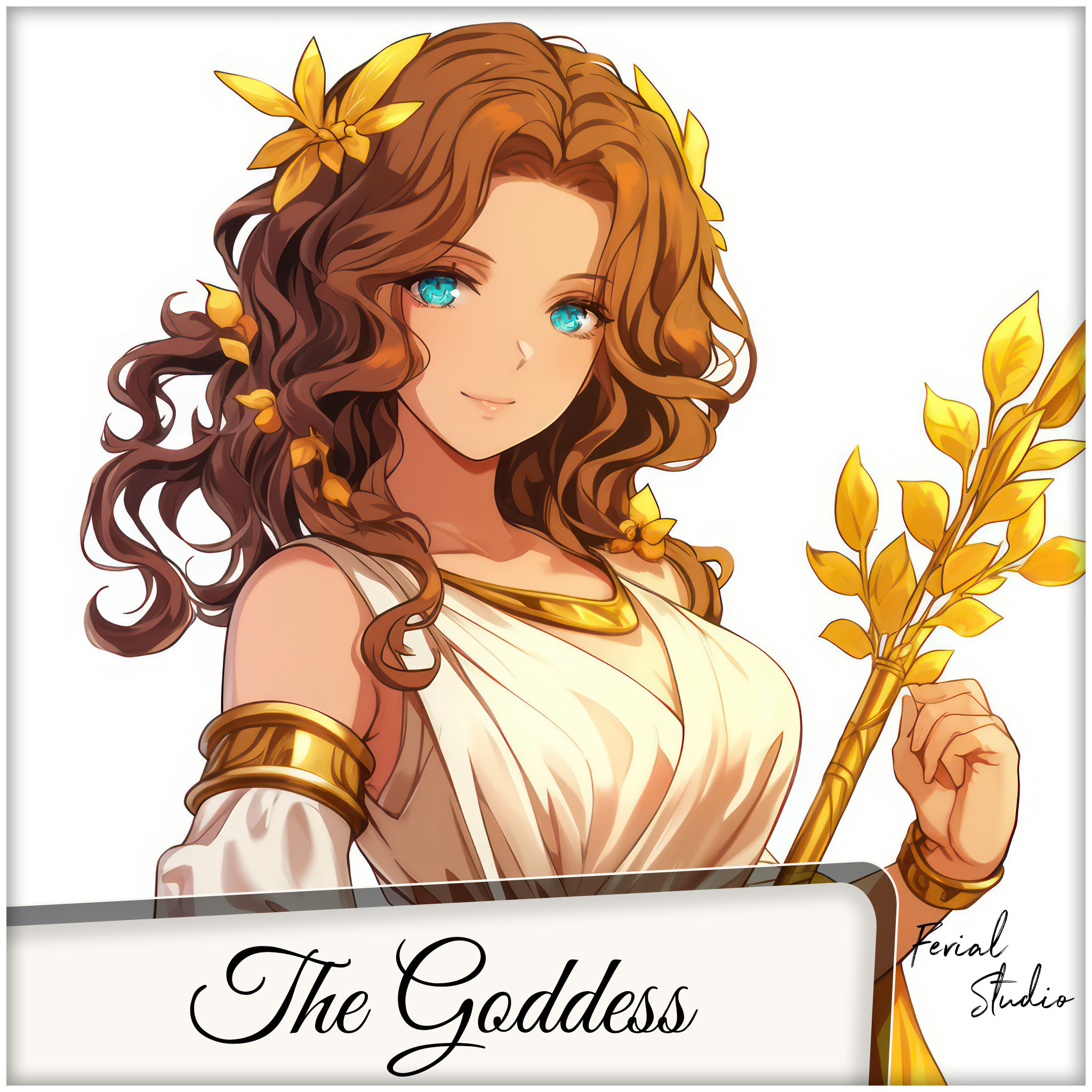Ferial Studio - 🔹290 The Goddess - Anime Character Reference Image Pack ...