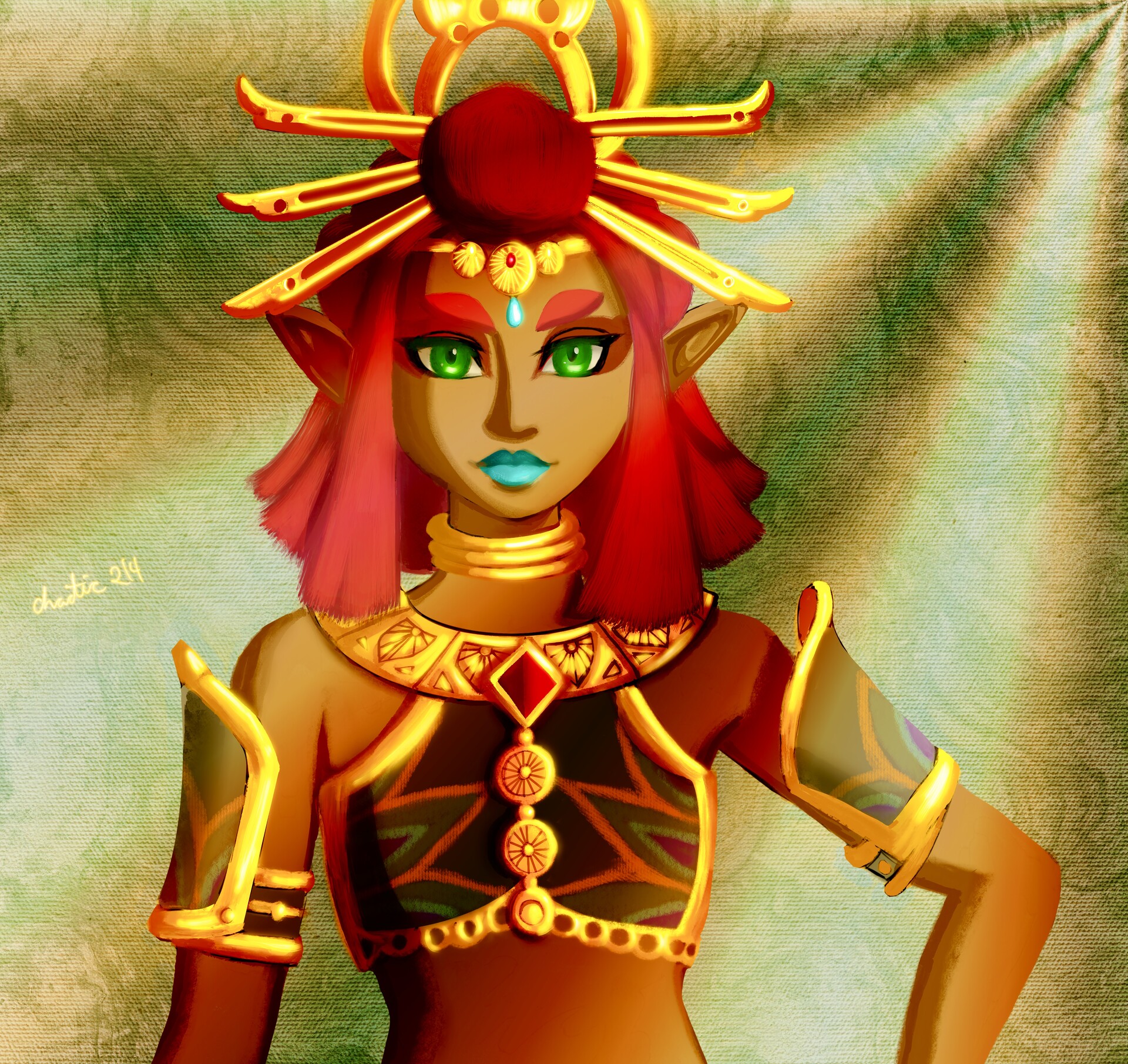 ArtStation - Riju-Tears of the Kingdom