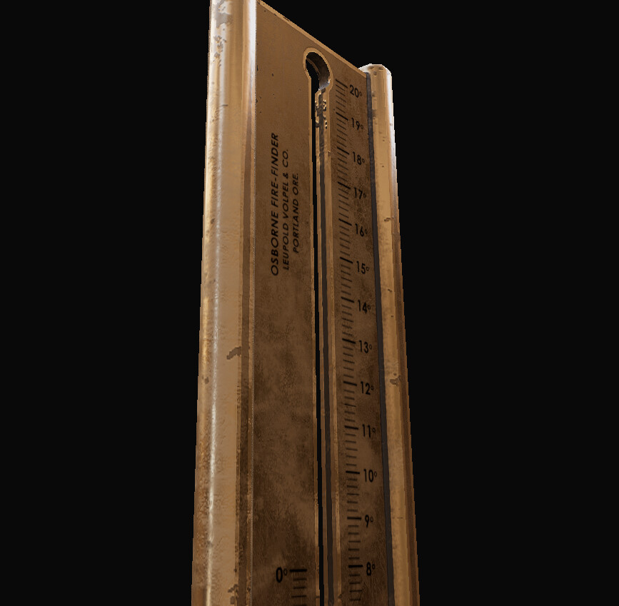 ArtStation - Osborne Fire Finder 3d model