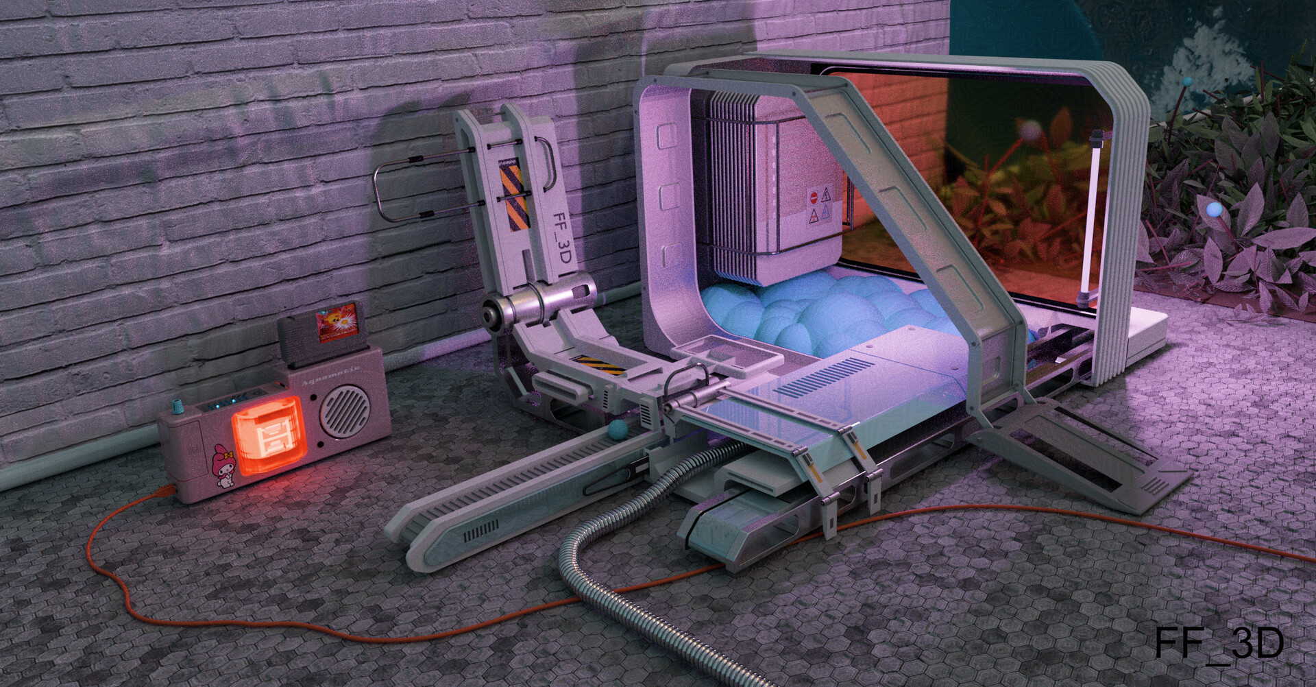 ArtStation - FF_3D - Suburbia