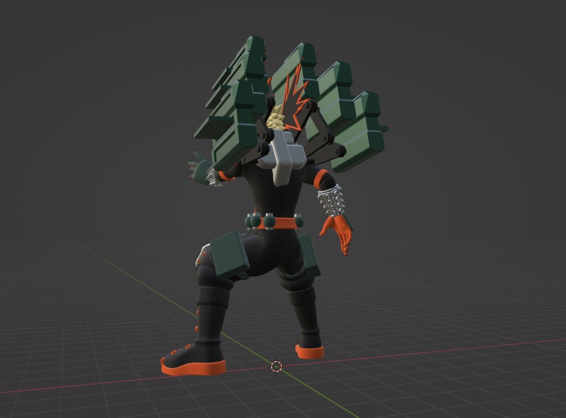 SummerForce - Katsuki Bakugo Strafe Panzer - My Hero Academia