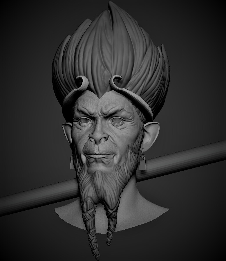 ArtStation - Monkey King (Old Work)
