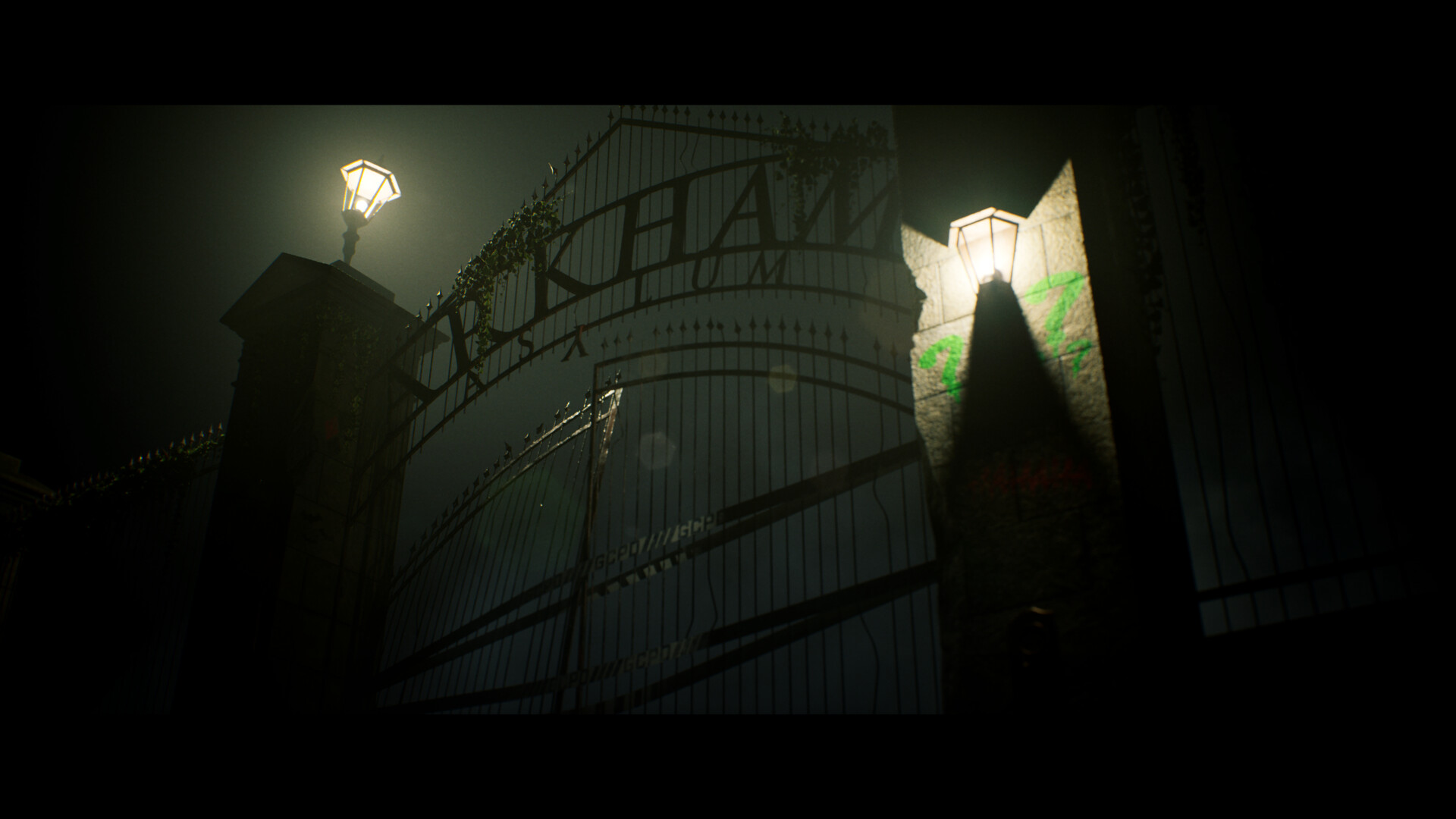 ArtStation - Arkham Asylum Gates