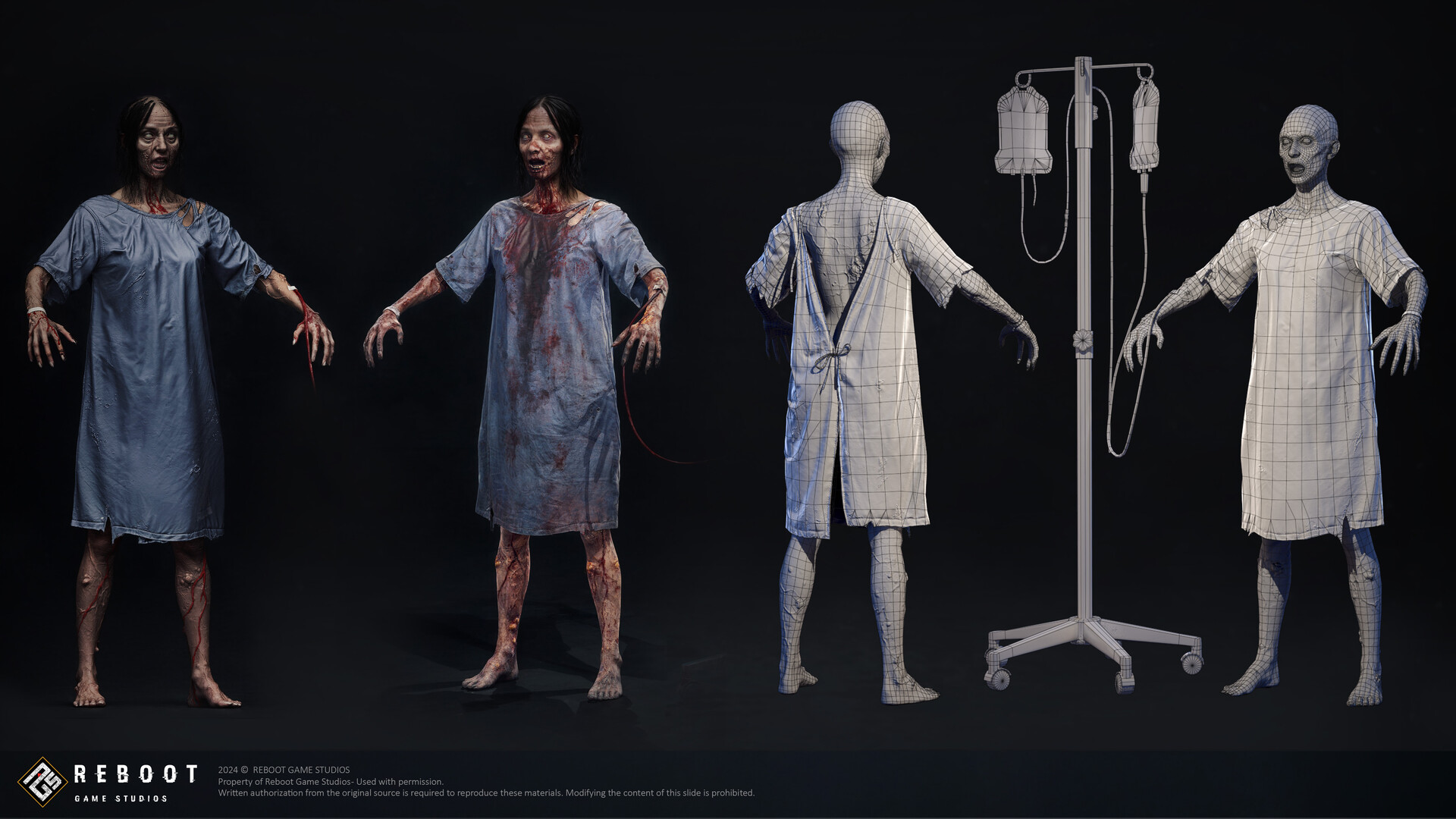 Reboot Game Studio - Infected Character