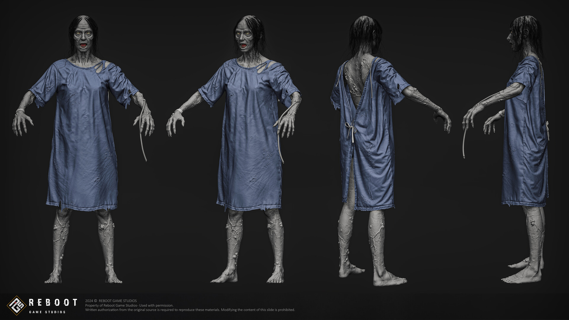 Reboot Game Studio - Infected Character