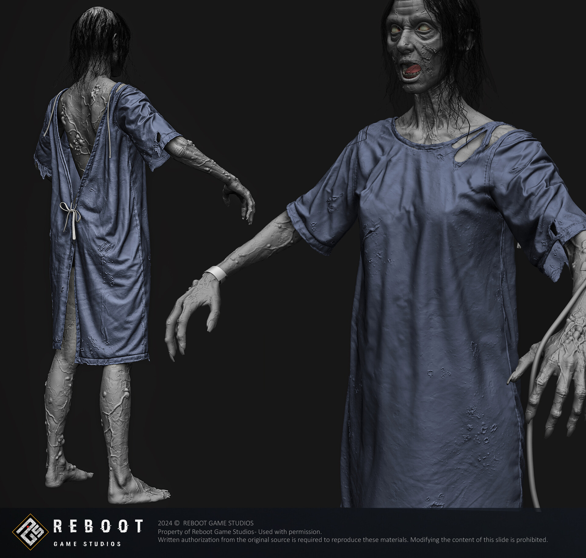 Reboot Game Studio - Infected Character
