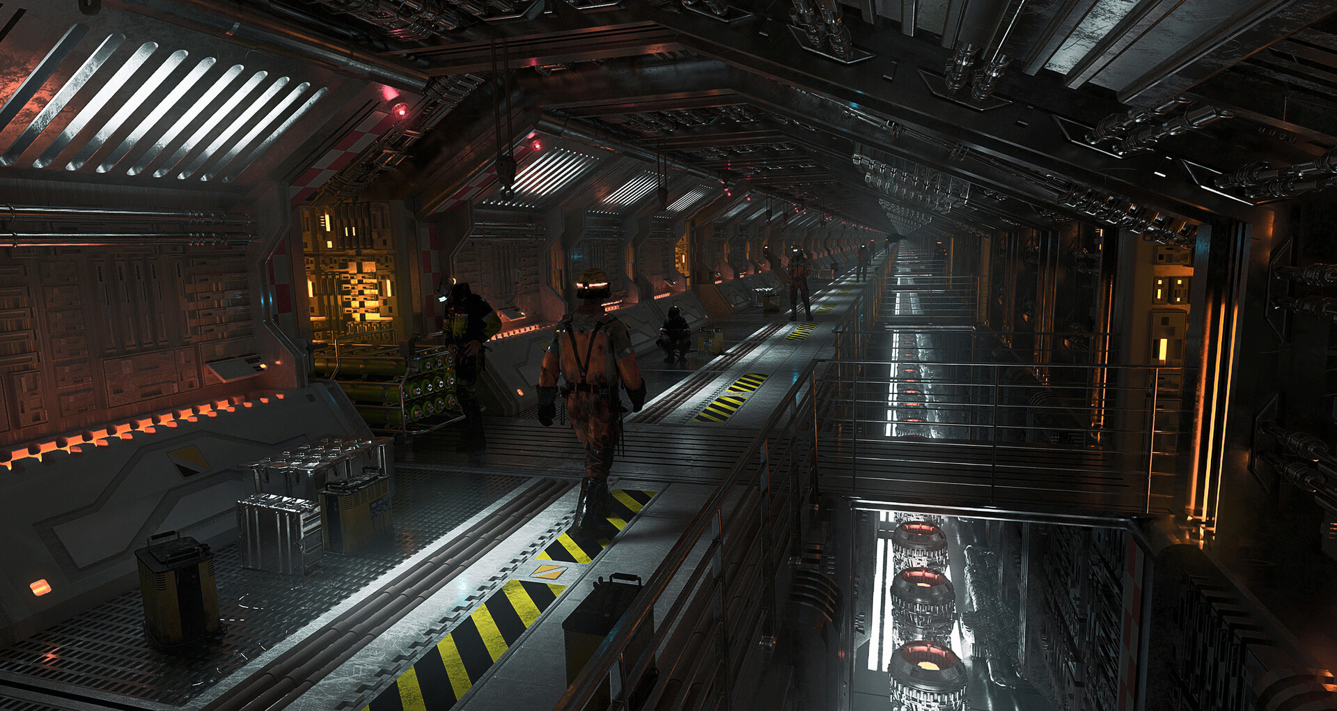 ArtStation - ACHERON | Tesla Moon Factory #2