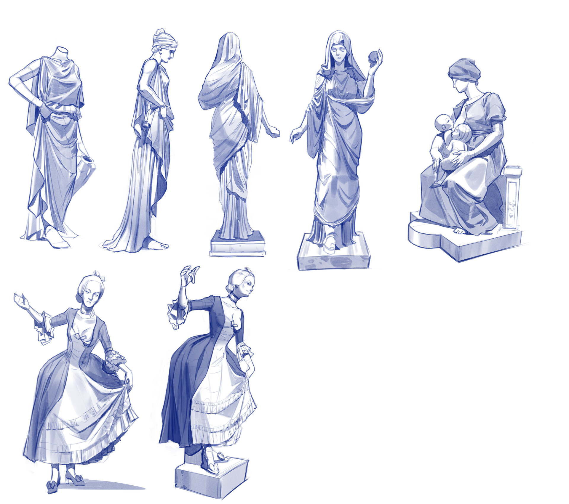 ArtStation - Sketches & Figure Drawings