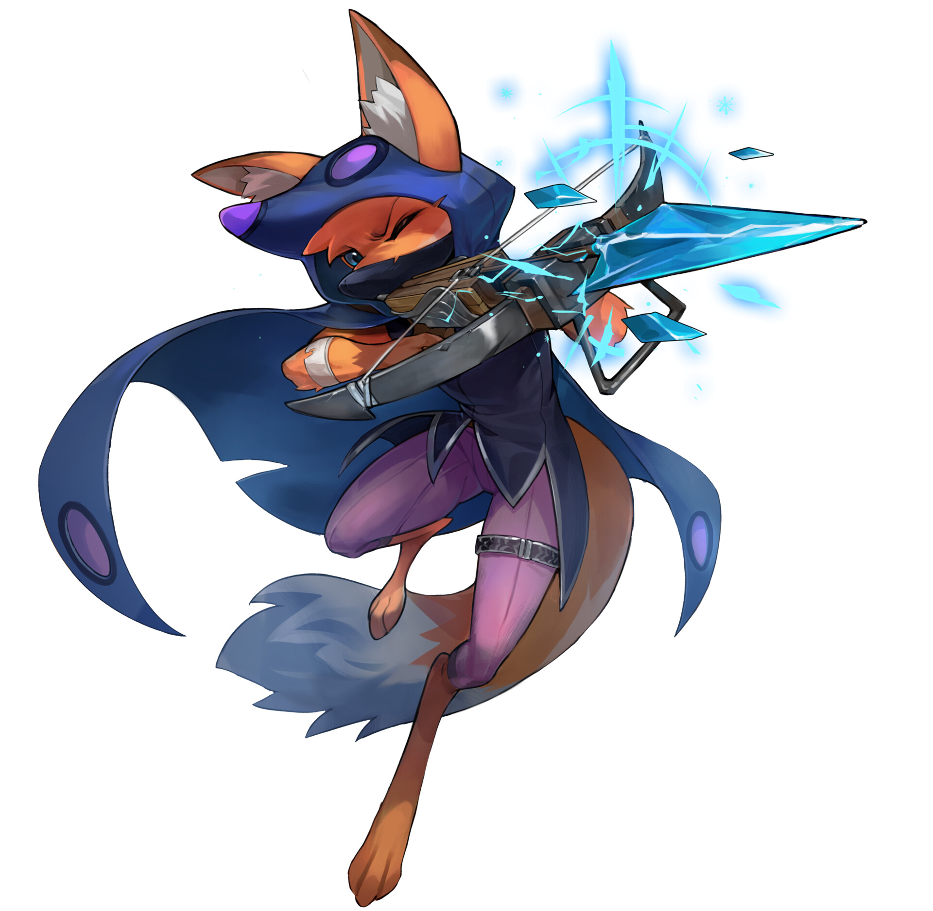 TUX (Hyeonsu, Jeong) - [Tails of Fate] Character Illustration