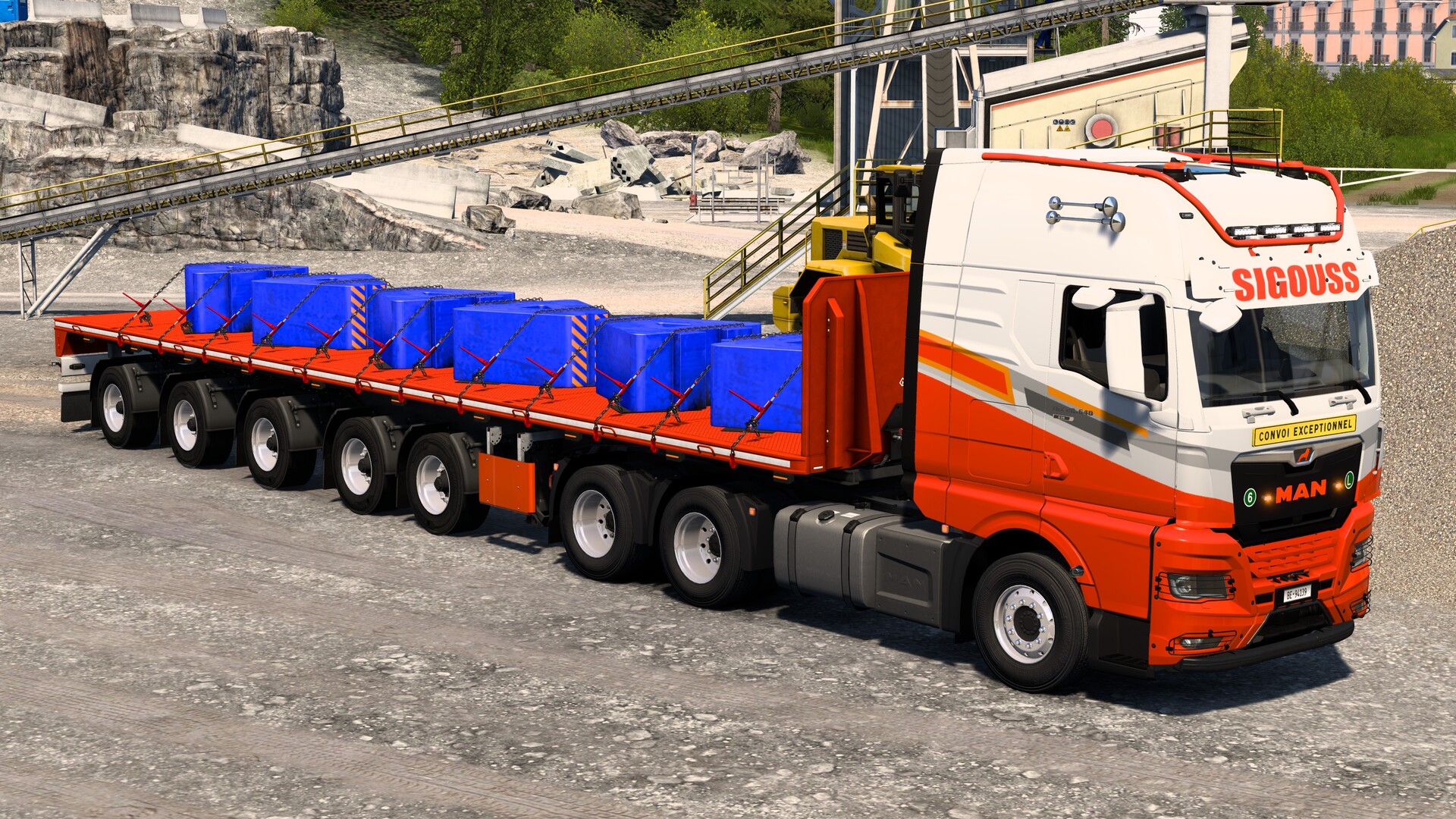 ArtStation - Ballast Flatbed on ETS2 Steam Workshop