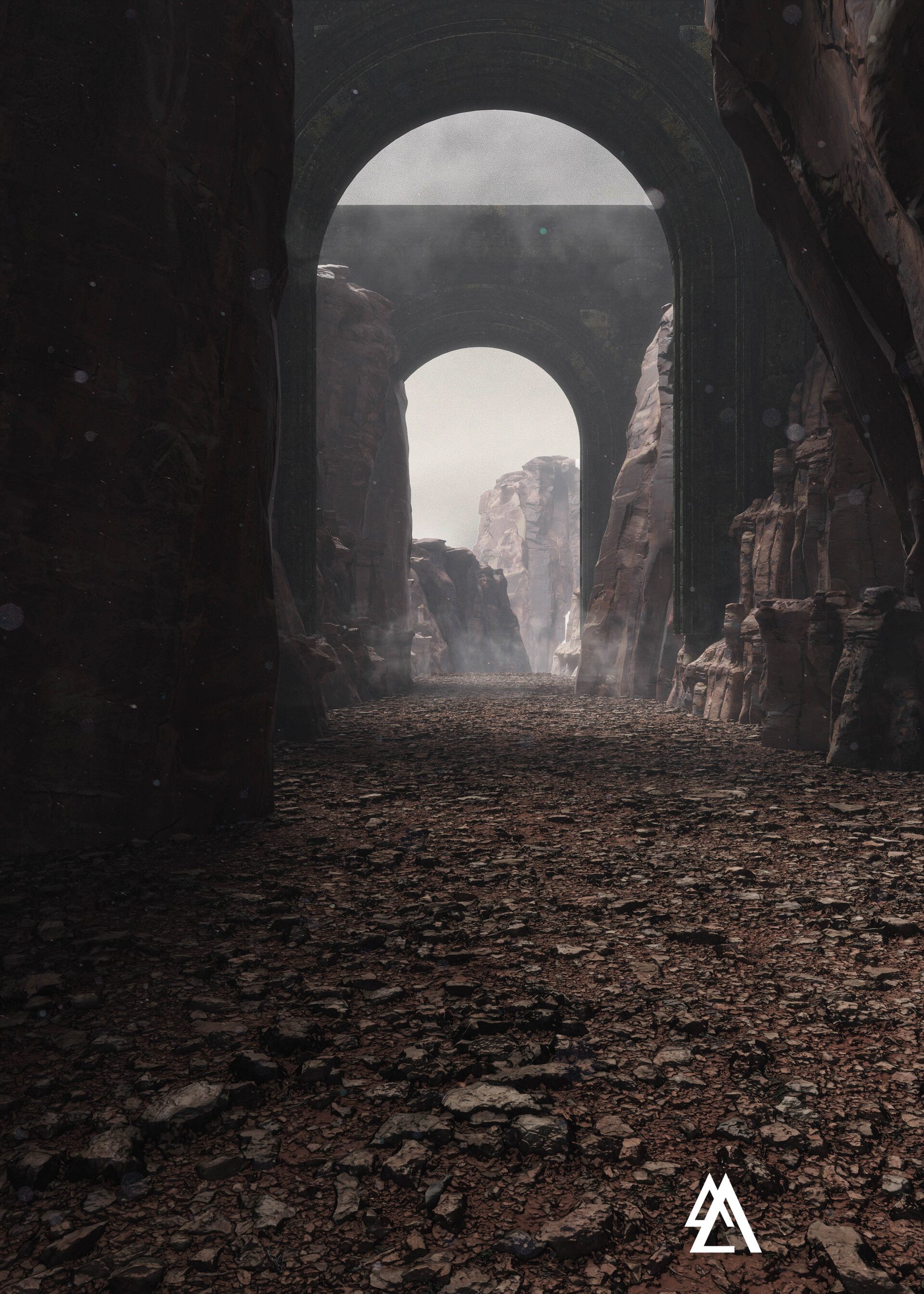 ArtStation - Valley of Rock Walls