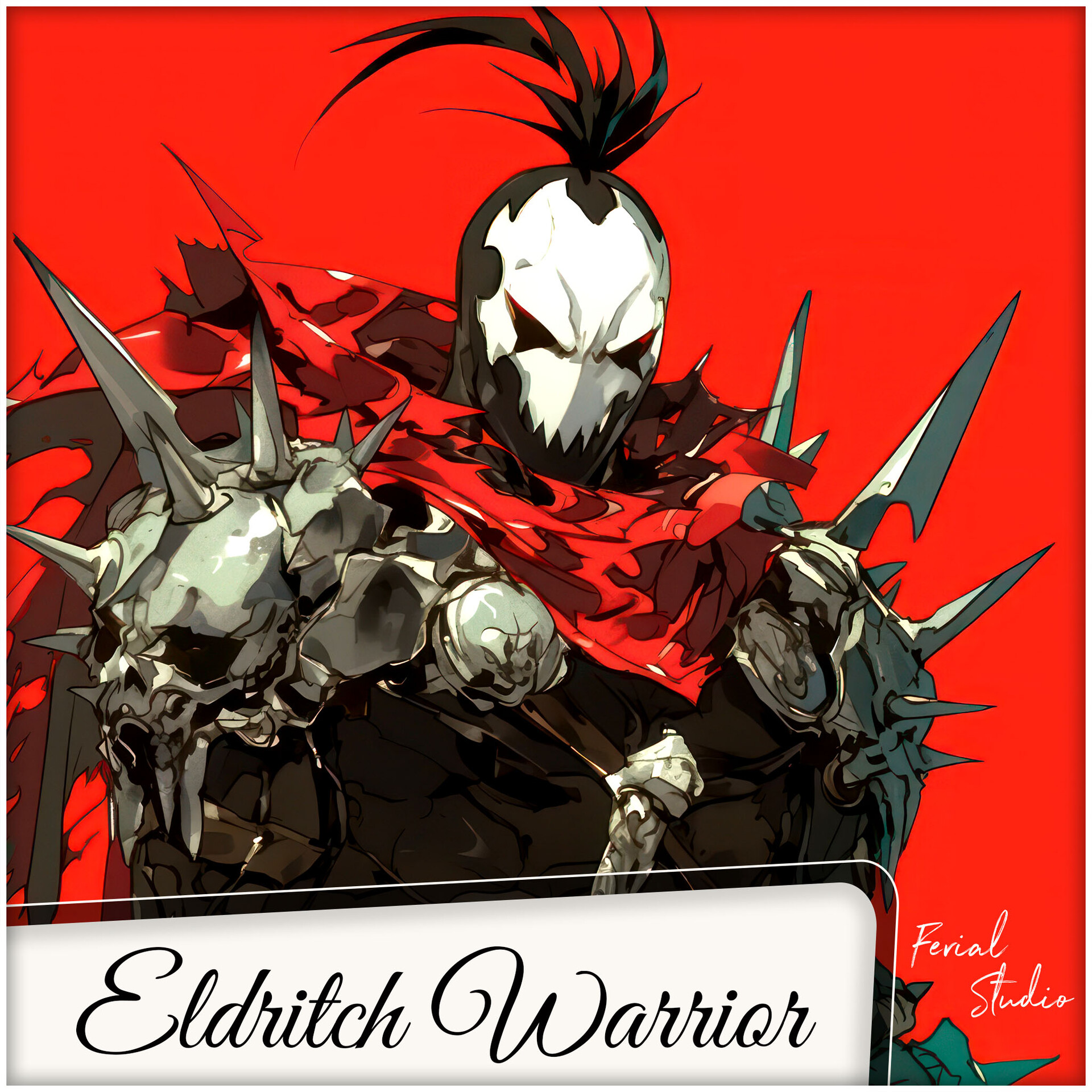 Ferial Studio - 🔹220 Eldritch Warrior - Cartoon Character Reference ...