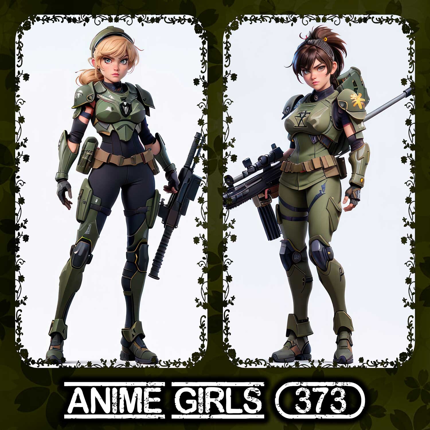 ArtStation - 370+ Anime Girls (Elite Soldier) Images Reference Pack ...