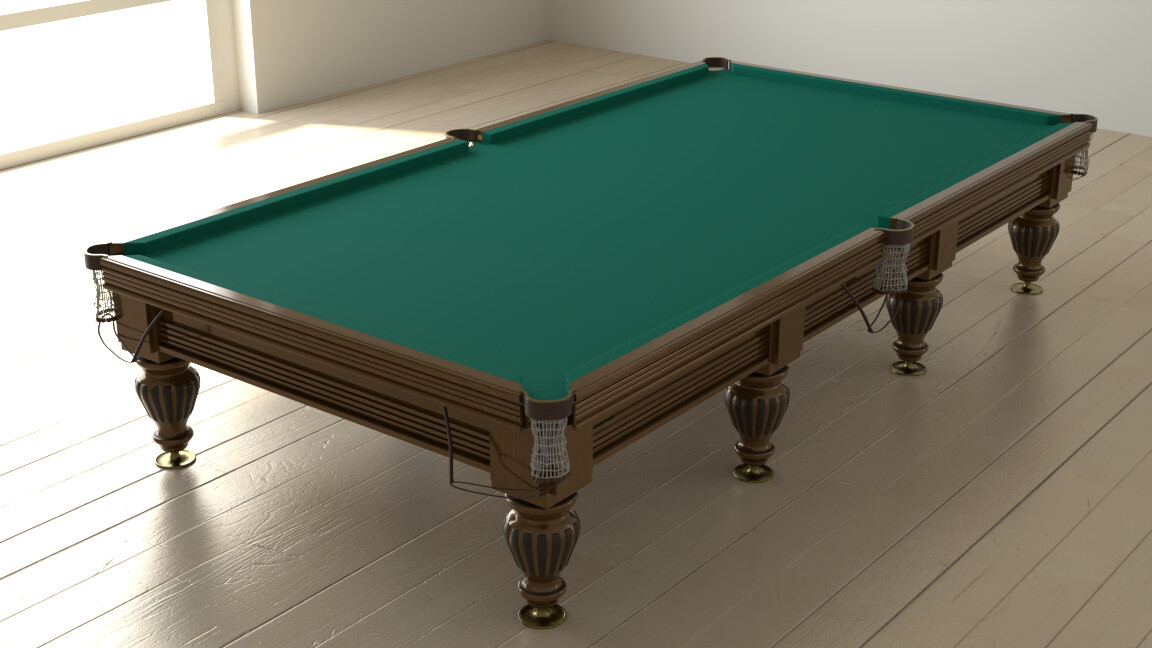 ArtStation - billiard table
