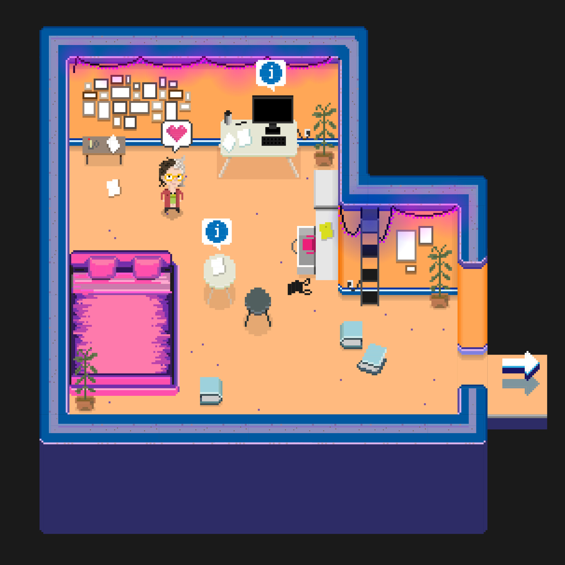 ArtStation - Level start: your bedroom