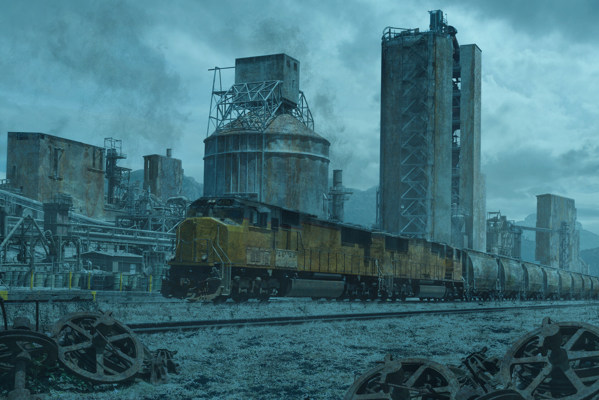 ArtStation - Forgotten Tracks