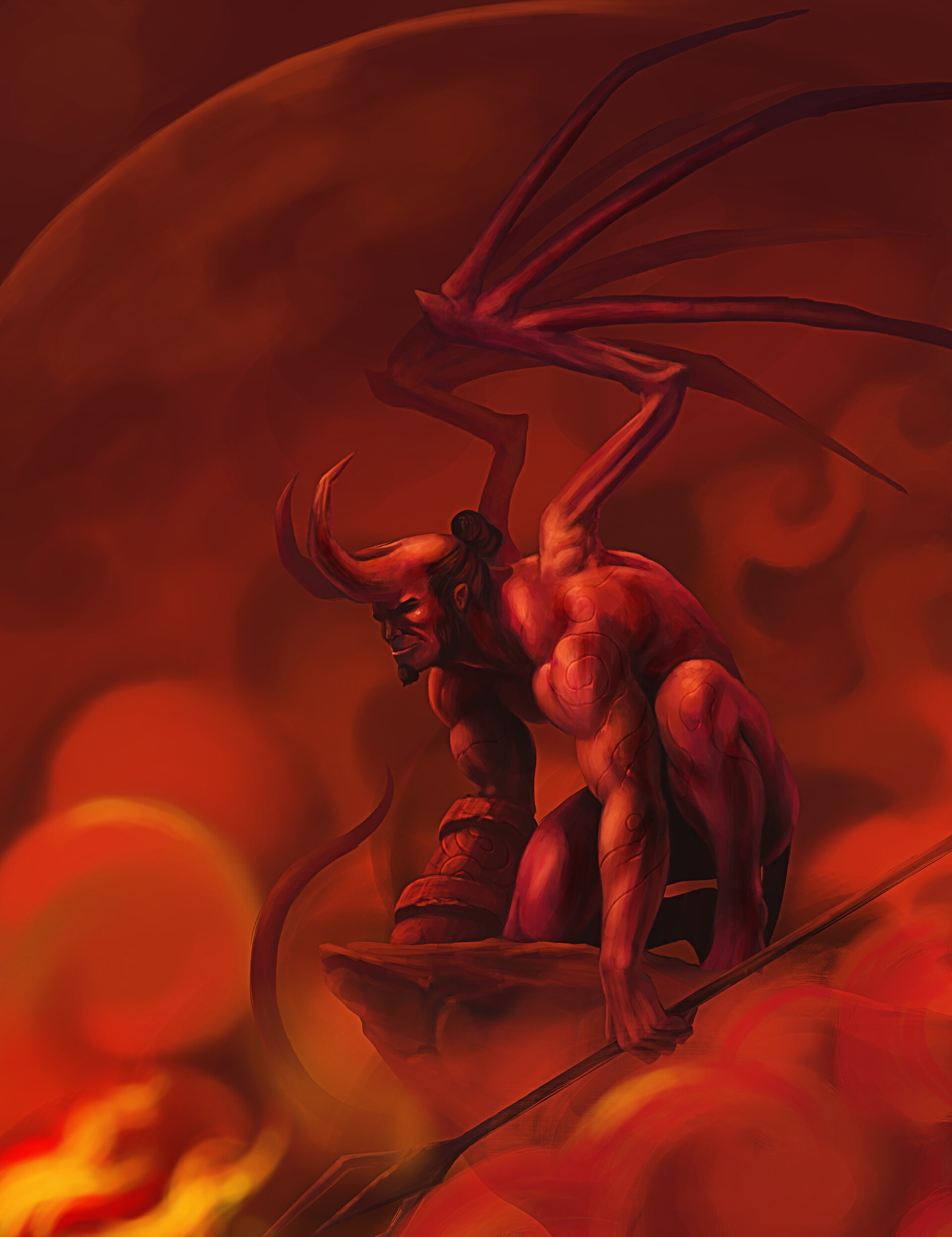 ArtStation - Hellboy