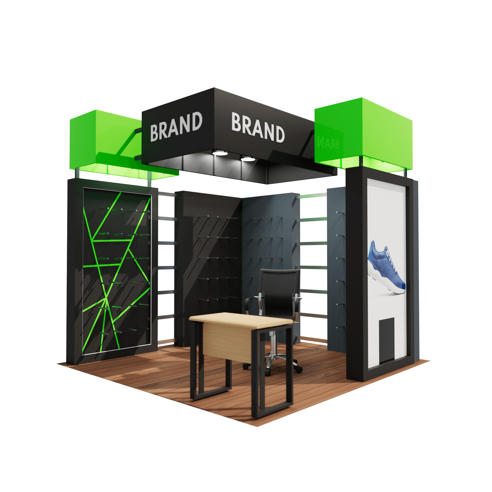 ArtStation - 3D Exhibition Booth Design