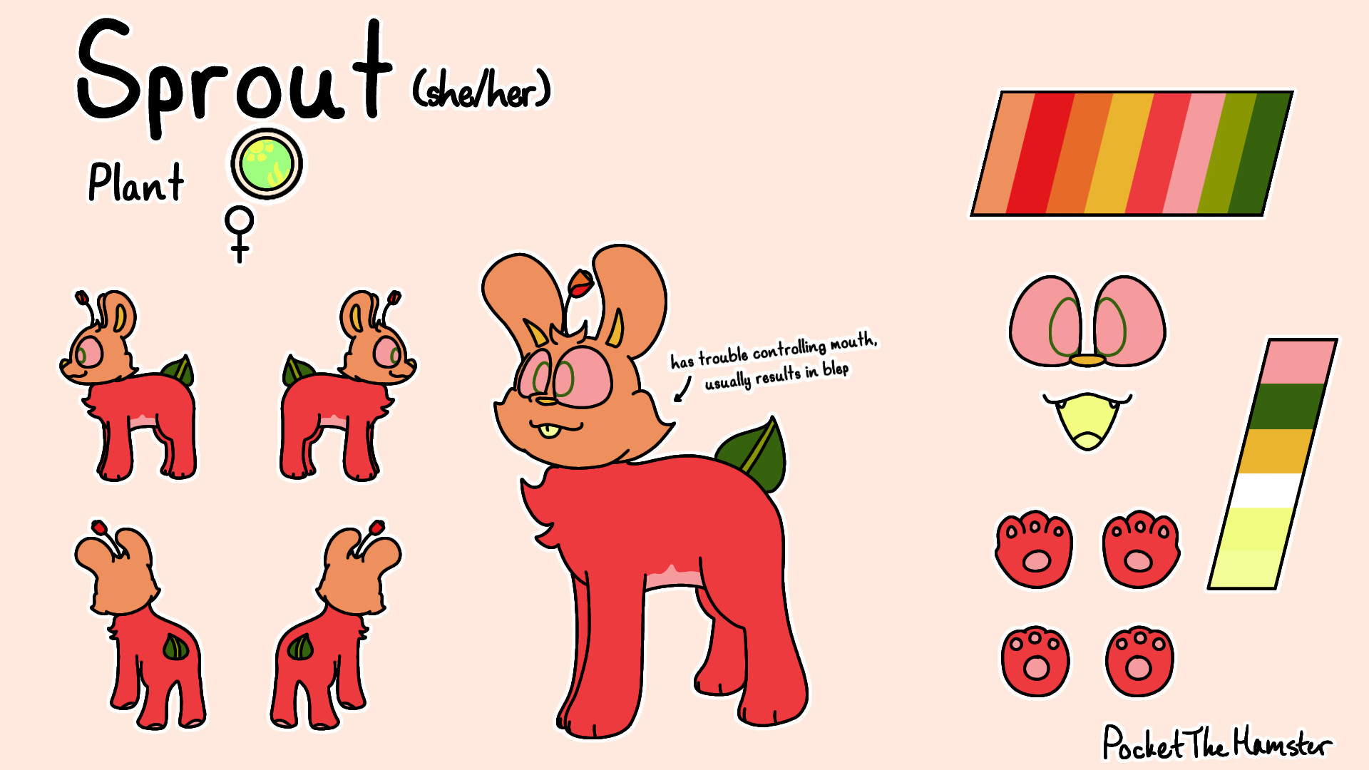 ArtStation - Sprout Updated Reference Sheet