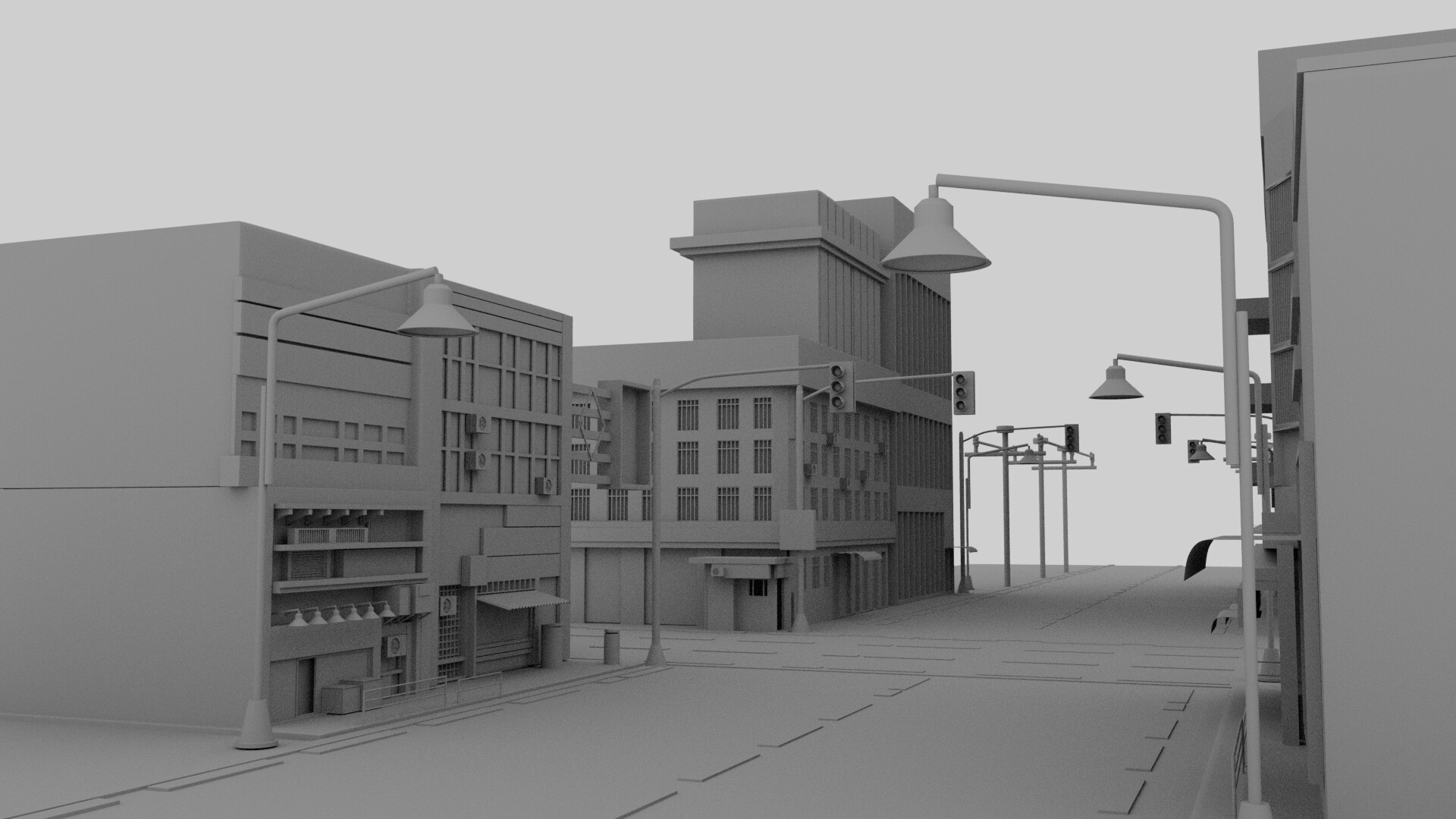 ArtStation - CITY MODELING