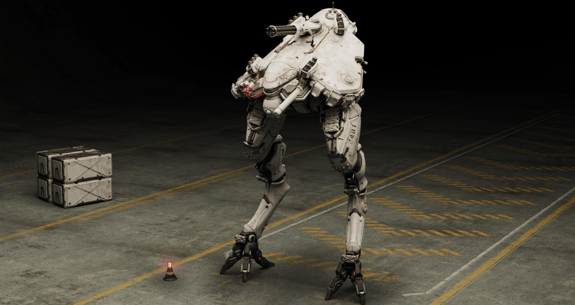 Moritz Viktor Mueller - Gecko Infantry Mech