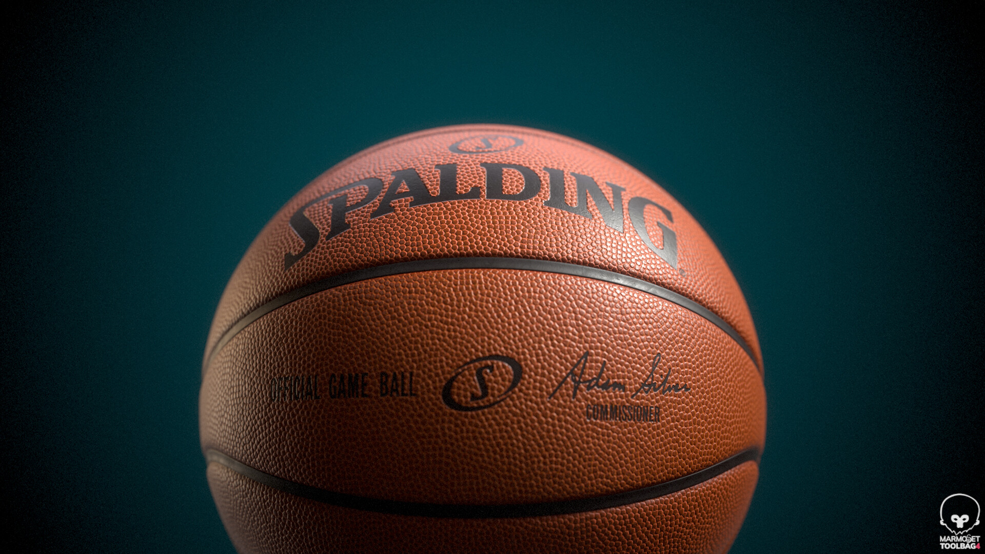 ArtStation - Spalding Basketball Ball