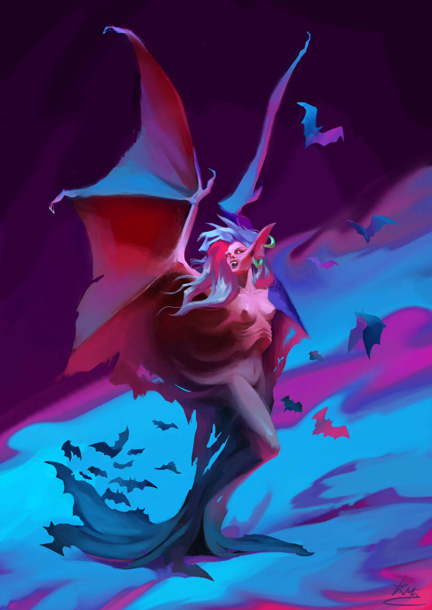 ArtStation - Lady Vamp