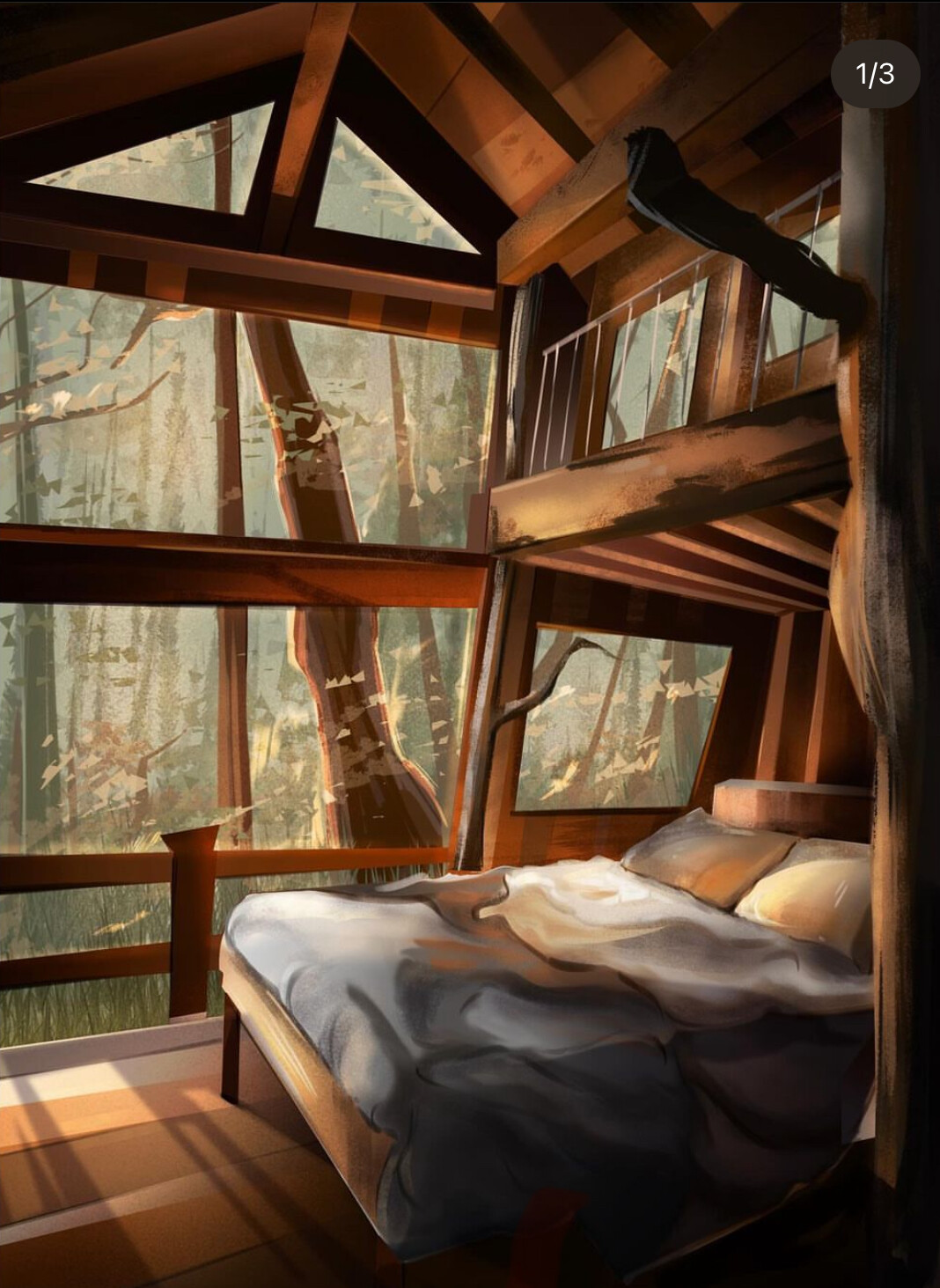 ArtStation - Cabin in the woods
