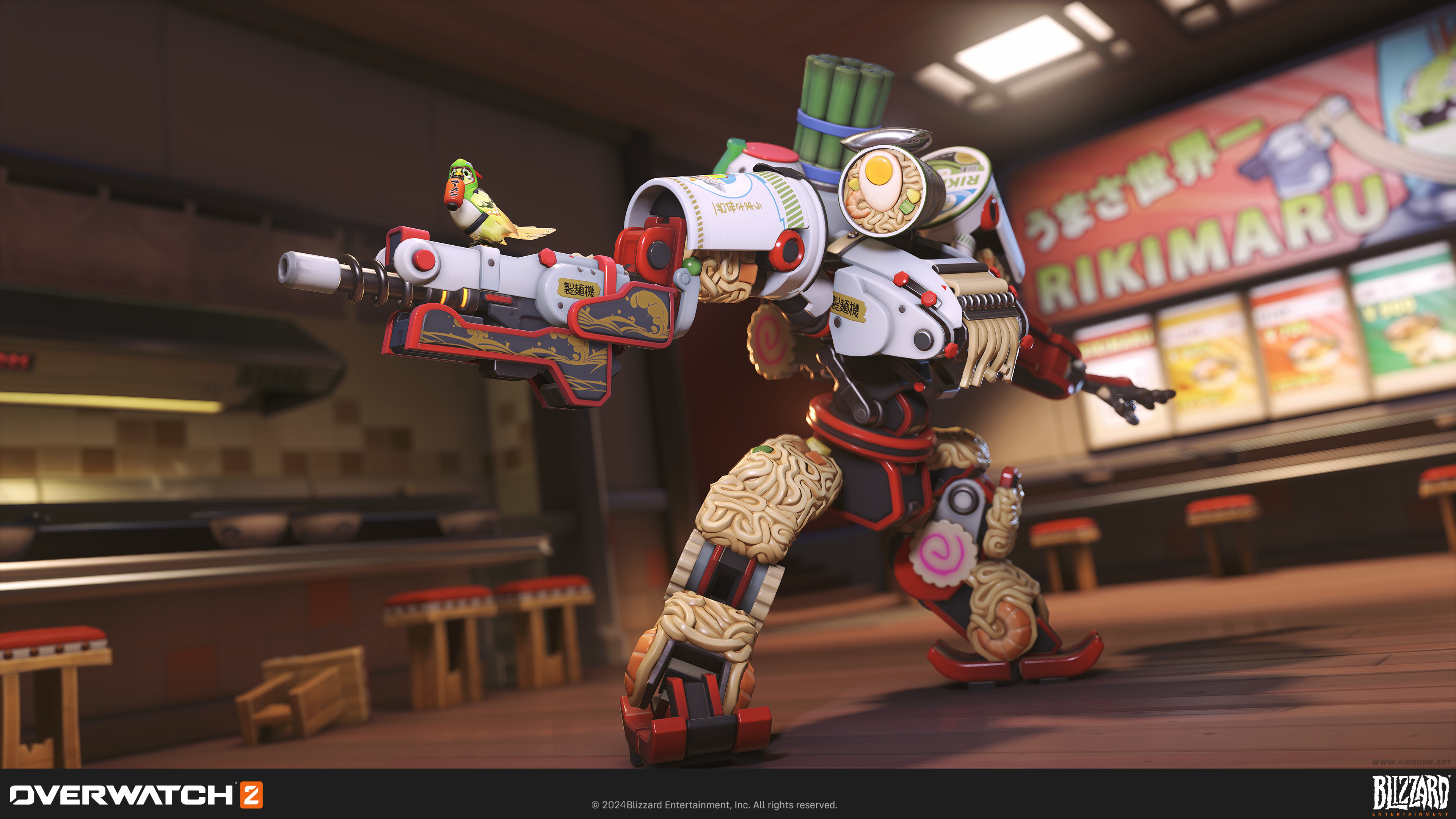 Marco Leal - Overwatch 2 Rikimaru Ramen Bastion