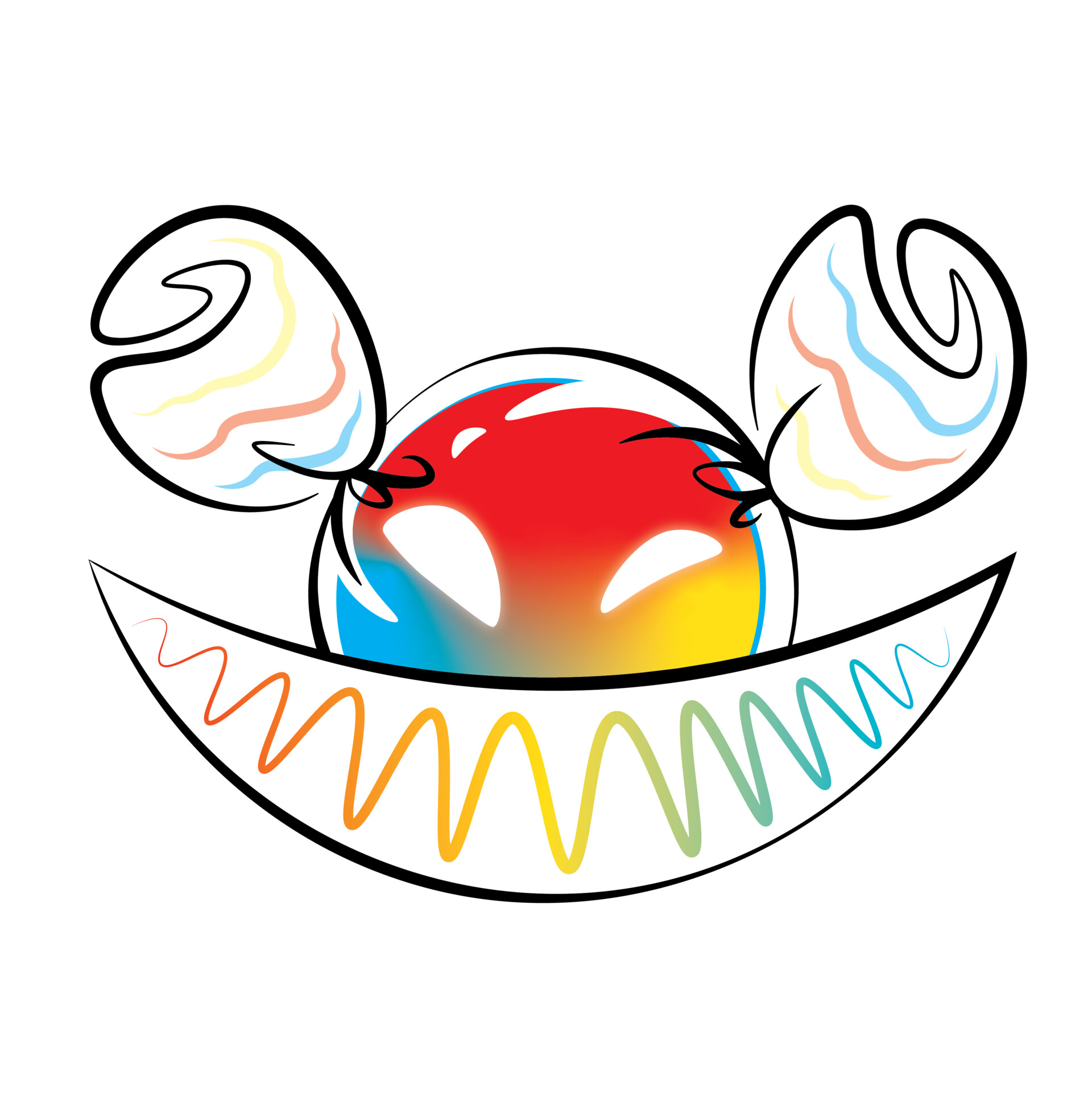 ArtStation - Vibrant Candy Jester with Whimsical Smiling Face