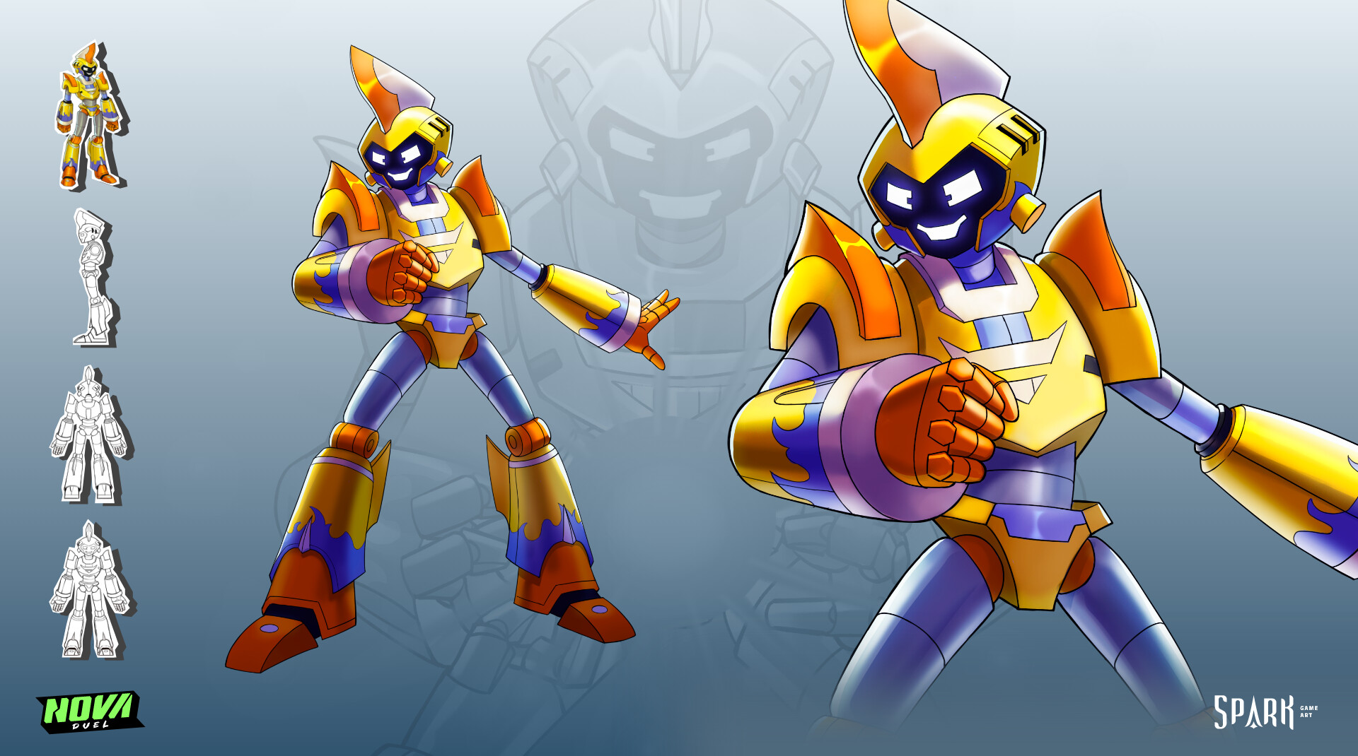 Spark Studio - NOVA Duel - Stylized 3D Characters
