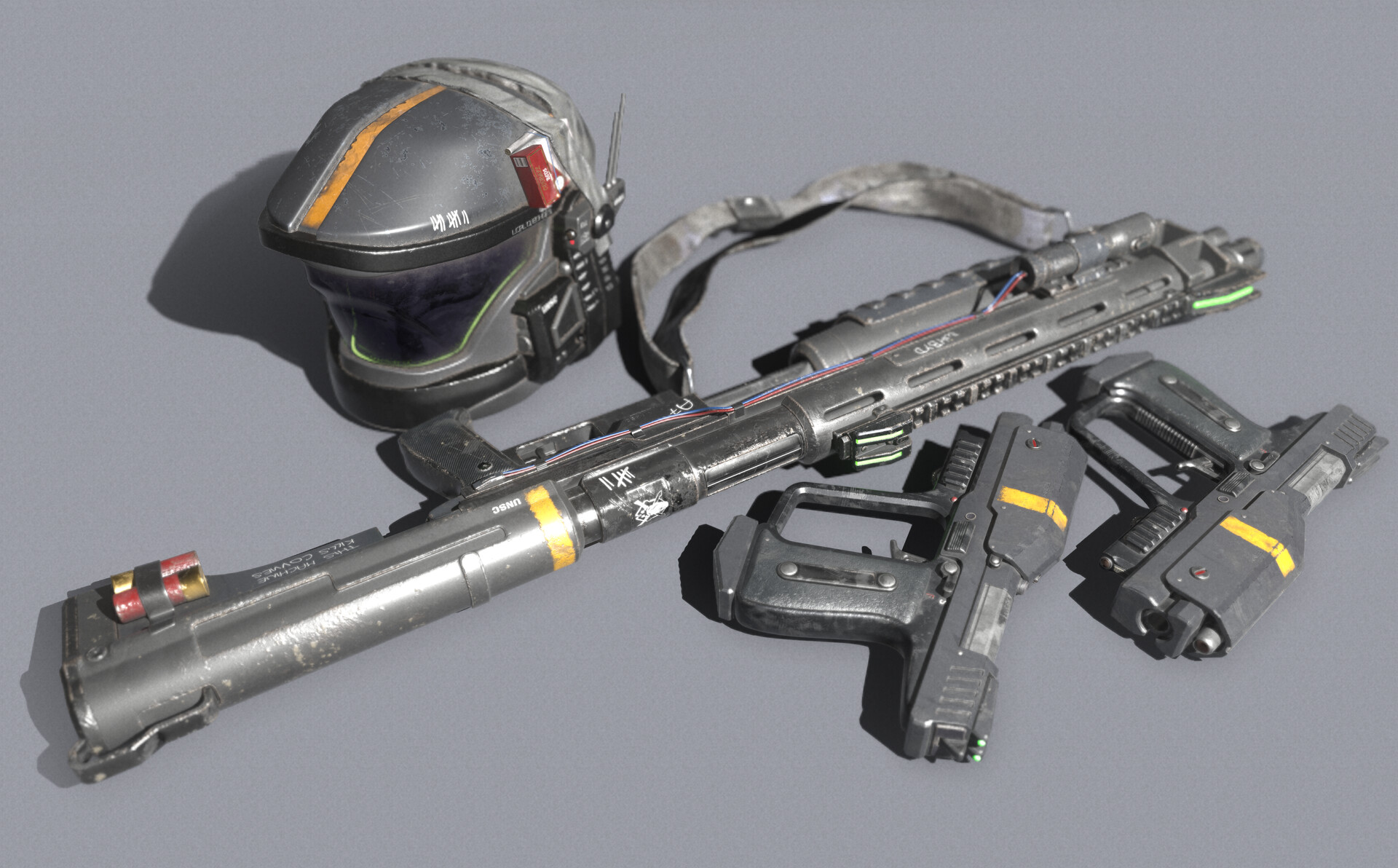 ArtStation - ODST Equipment