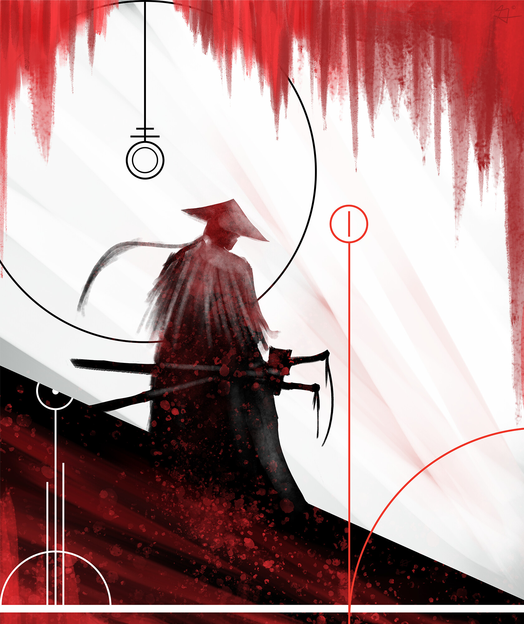 ArtStation - Samurai Deco