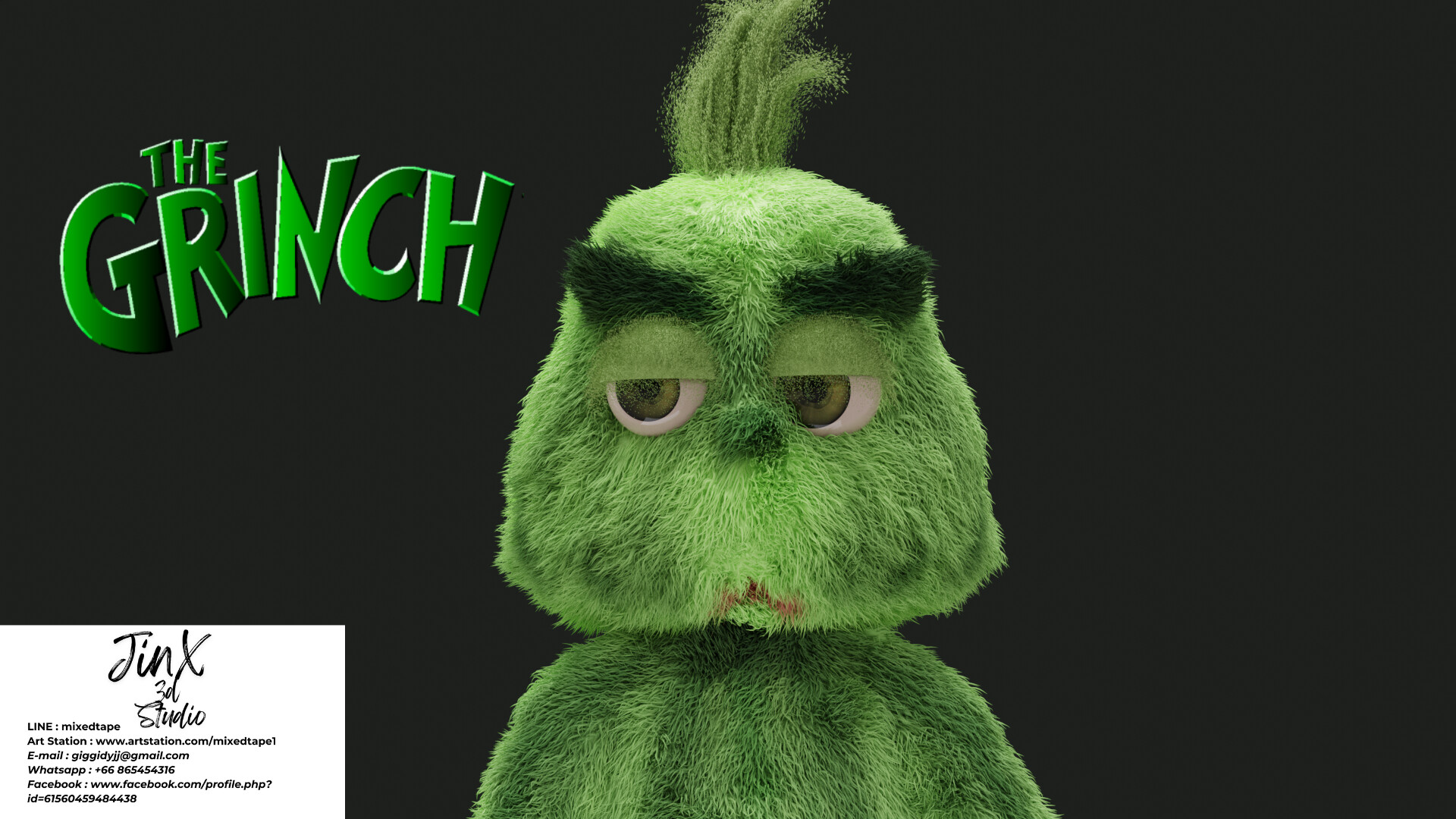 ArtStation - The Grinch