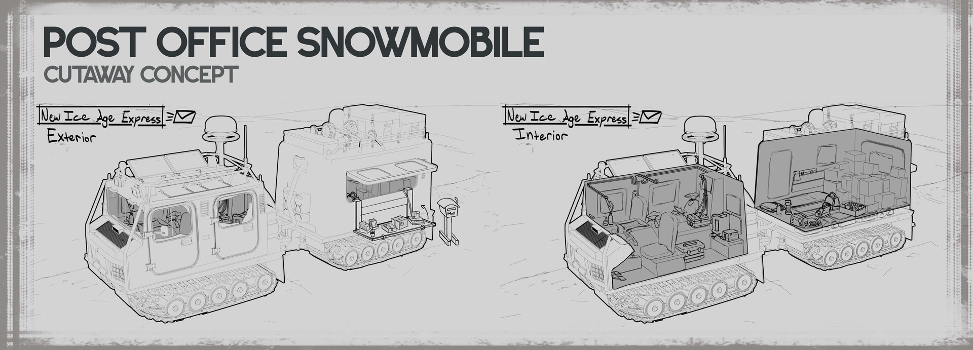 Matt Douglass - Post Office Snowmobile: New Ice Age