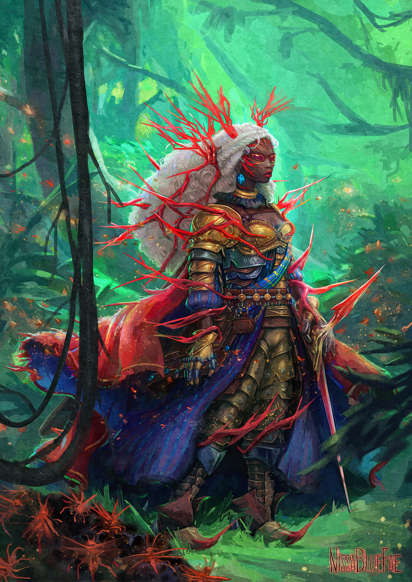 ArtStation - Red Sting Soldier - Redesign