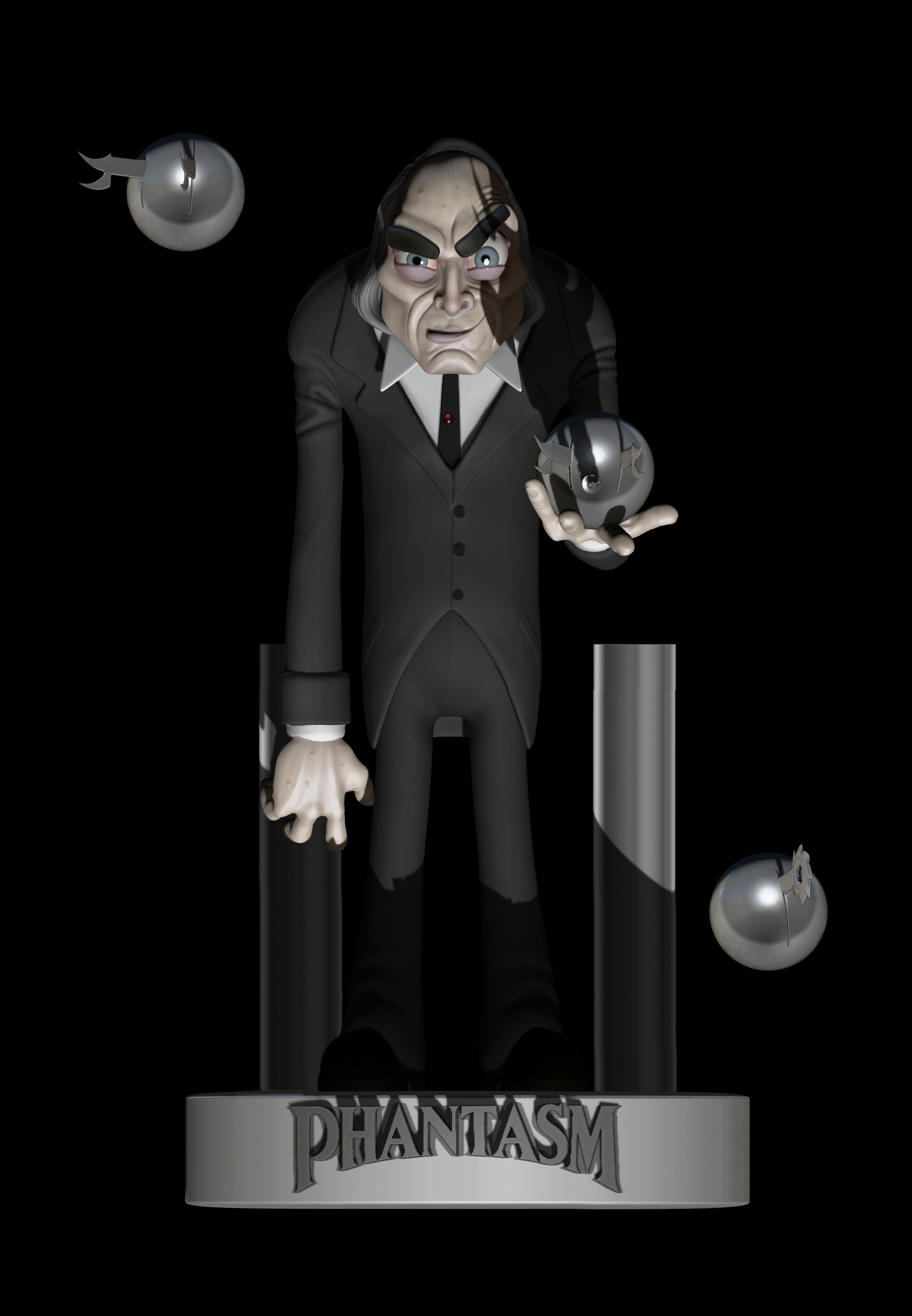 ArtStation - Phantasm's The Tallman figure