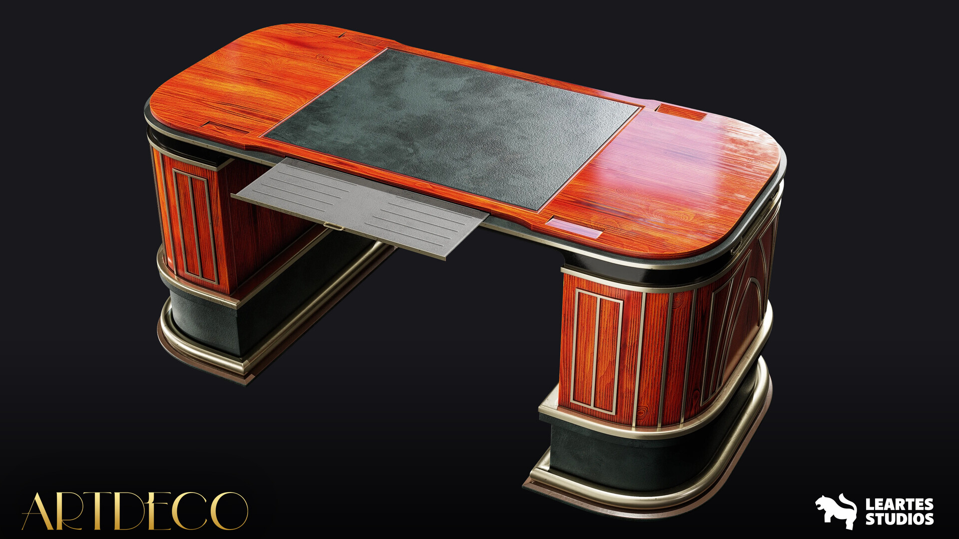 Leartes Studios - Art Deco Bedroom Props