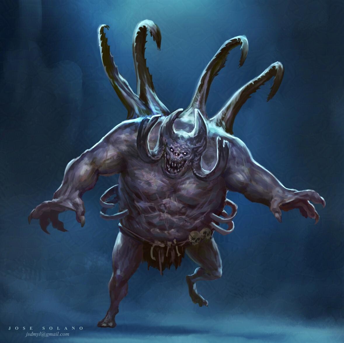 ArtStation - Big evil mutation.