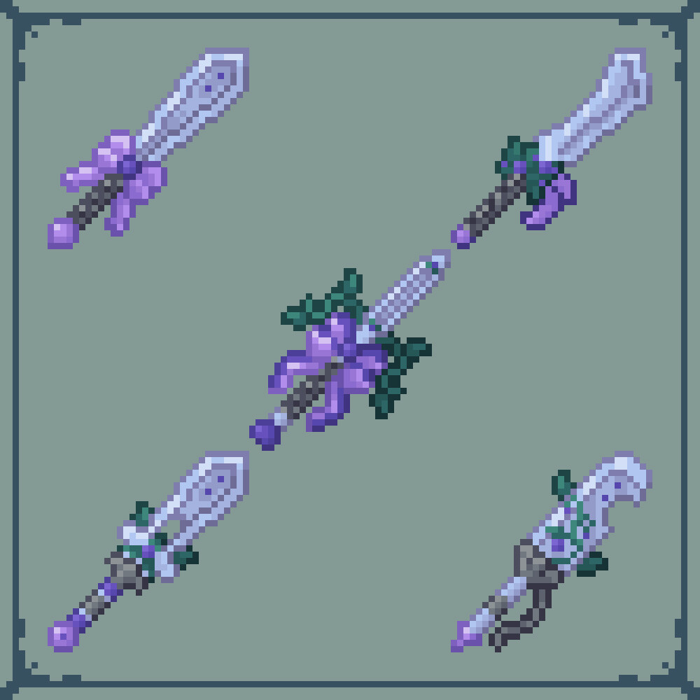ArtStation - Blueberry SWORDS 32x32
