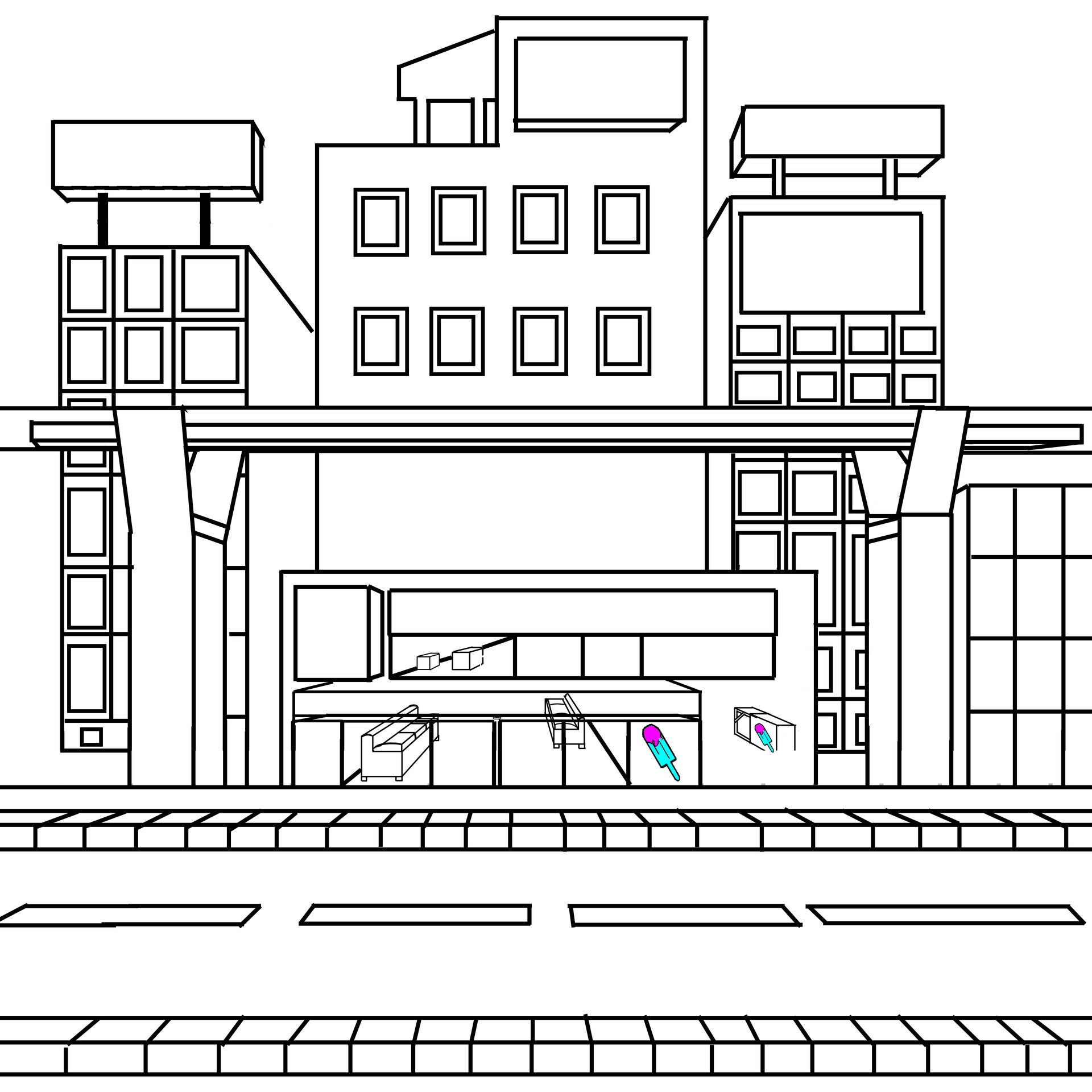 Aaron Mathew - Cyber Neon City