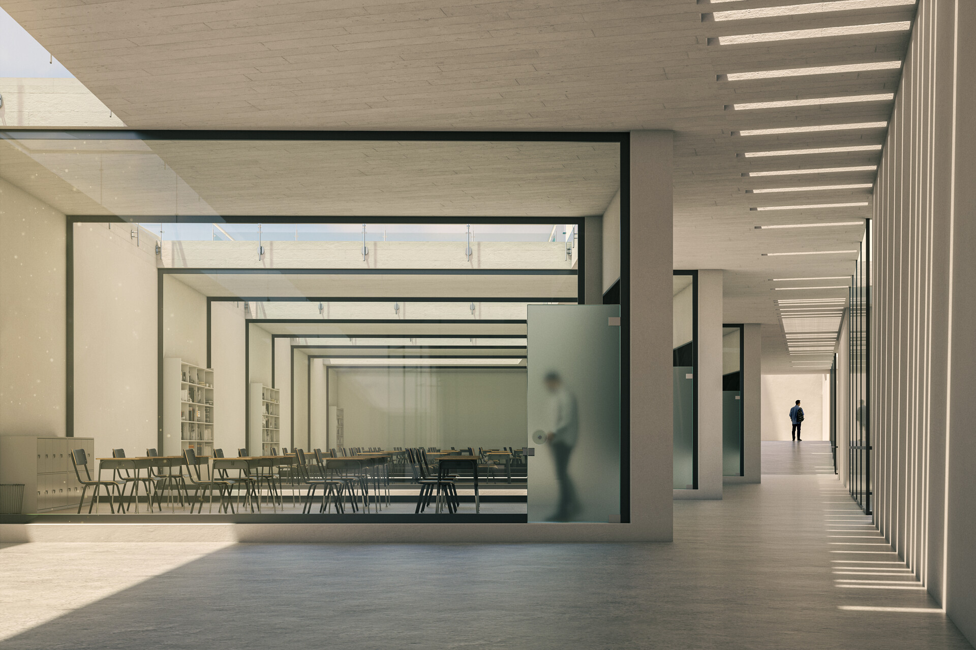 ArtStation - Underground School Concept